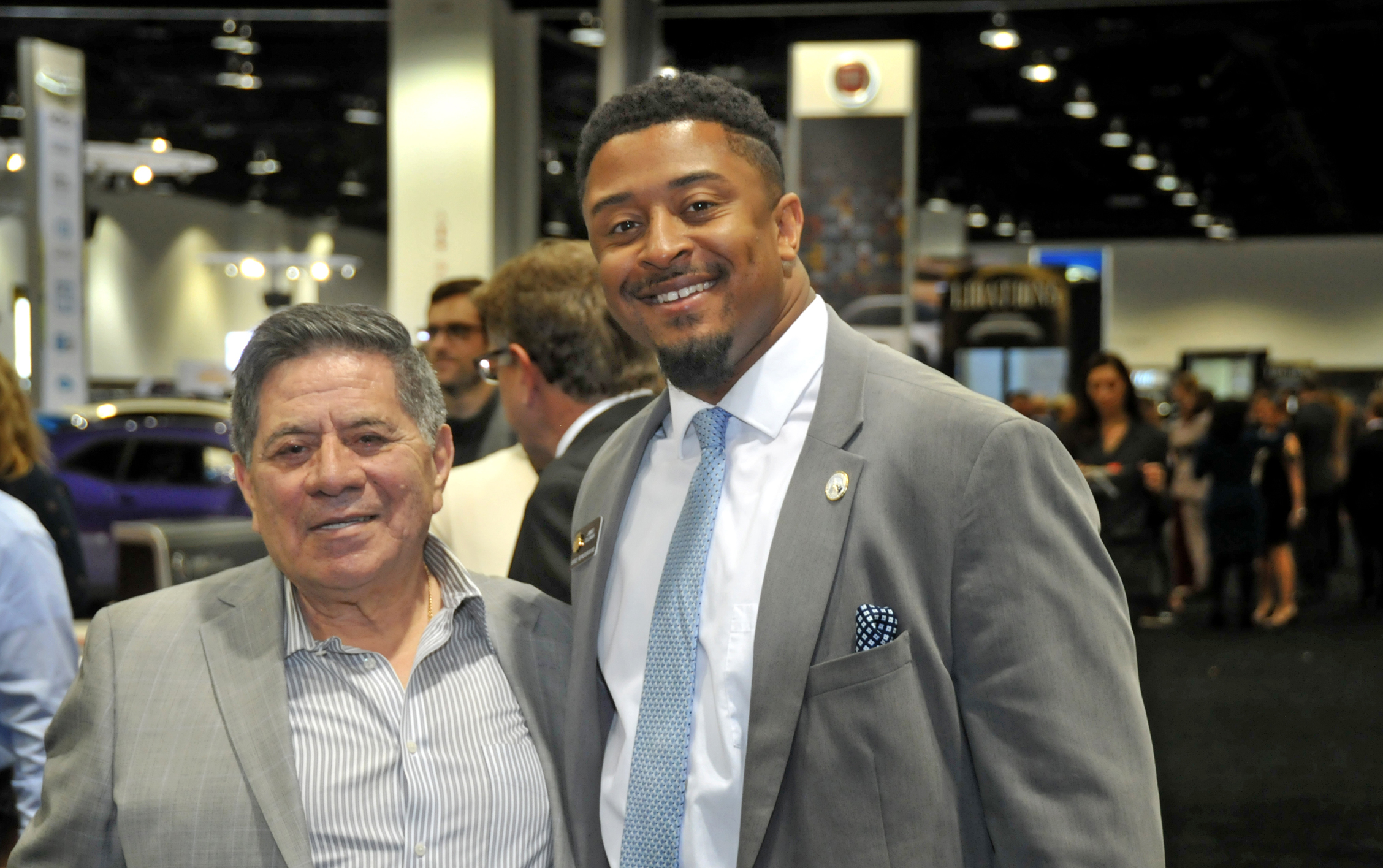 Zee Ferrufino, with Colorado Representative James Coleman