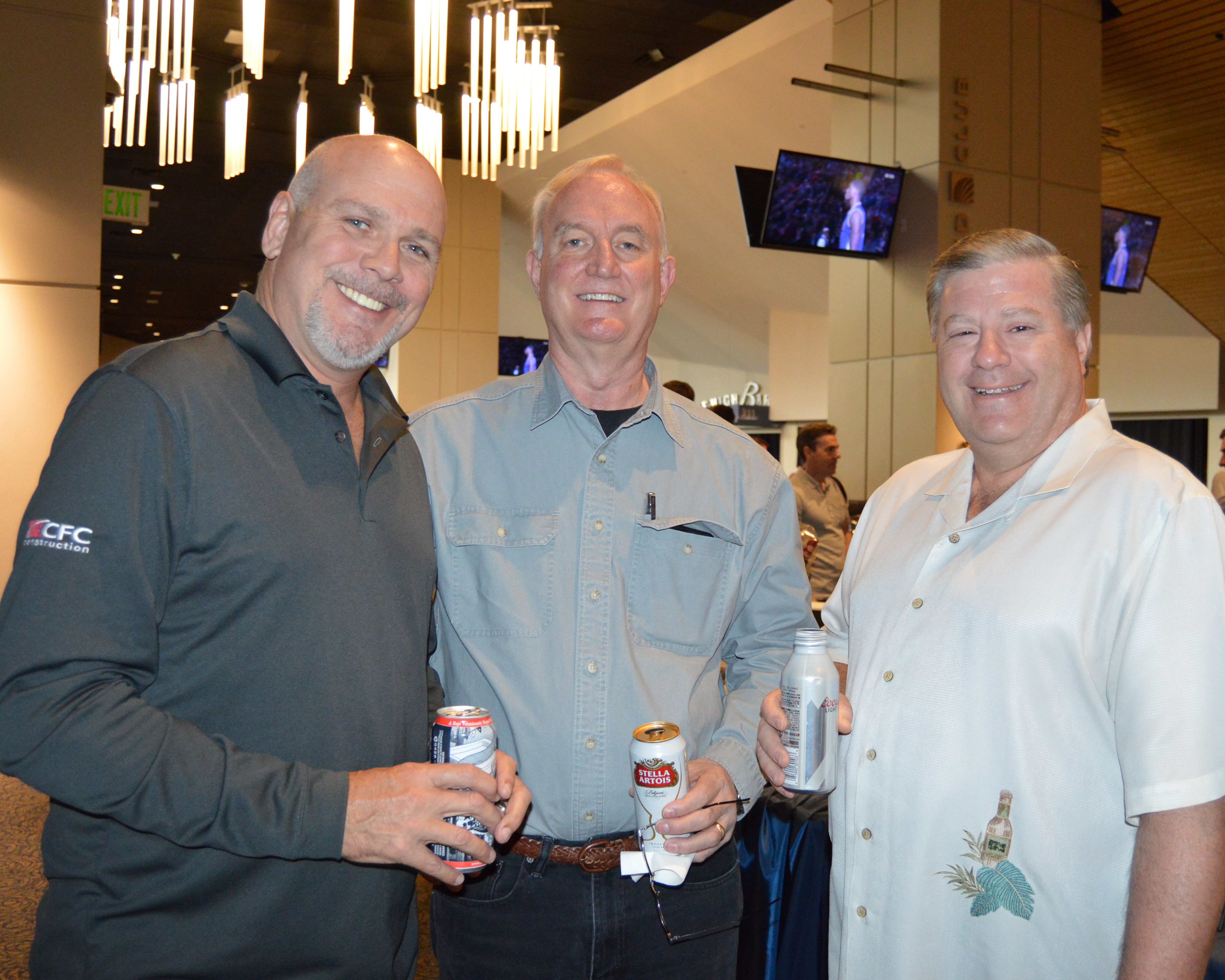 (l to r): Pat Smith, Robert Wiese and Steve Foote