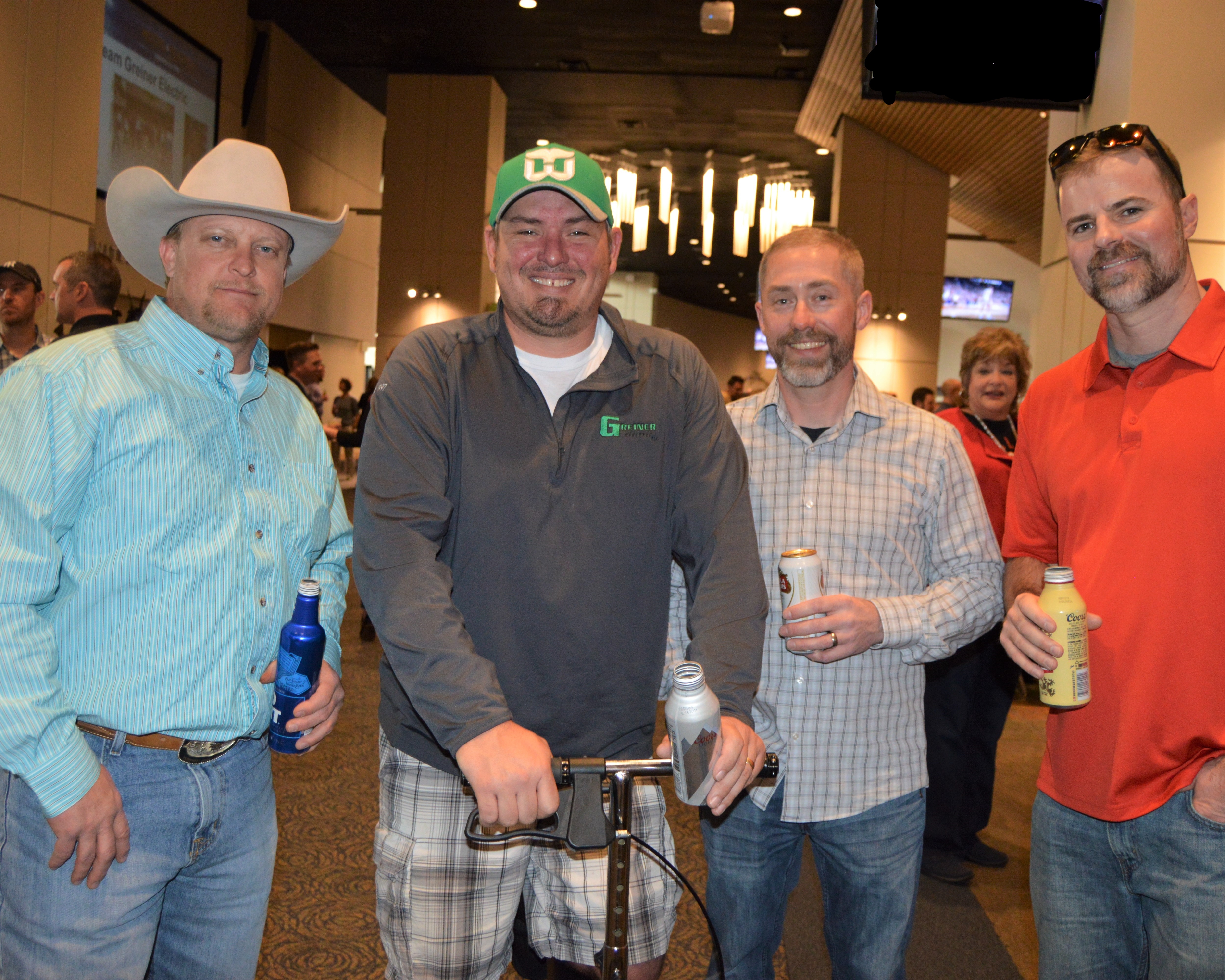 (l to r): Jesse Moots, Travis Seabolt, Ben Forker and Brent Dugan