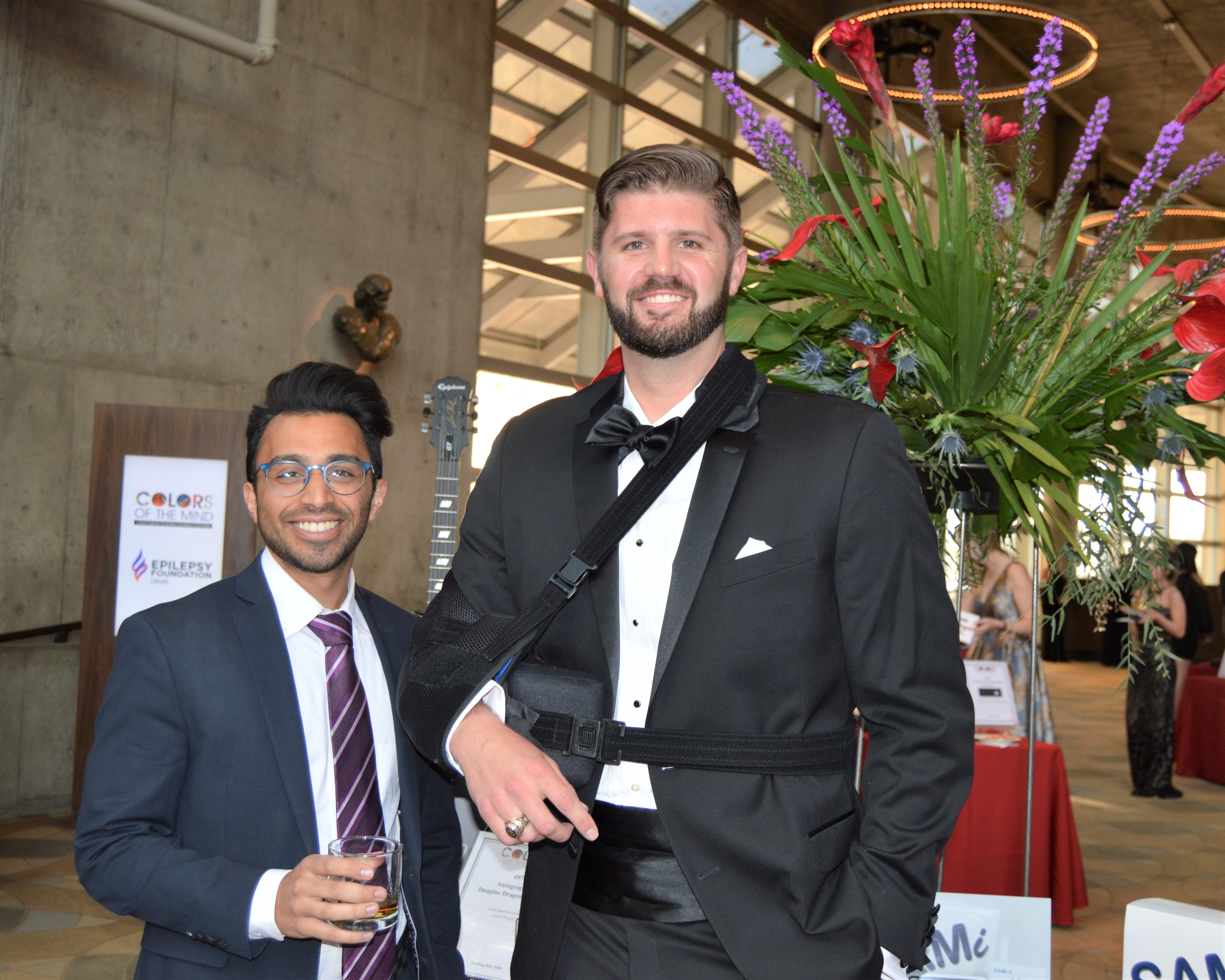 Sibin Stephen (left) and Kyle Bailey