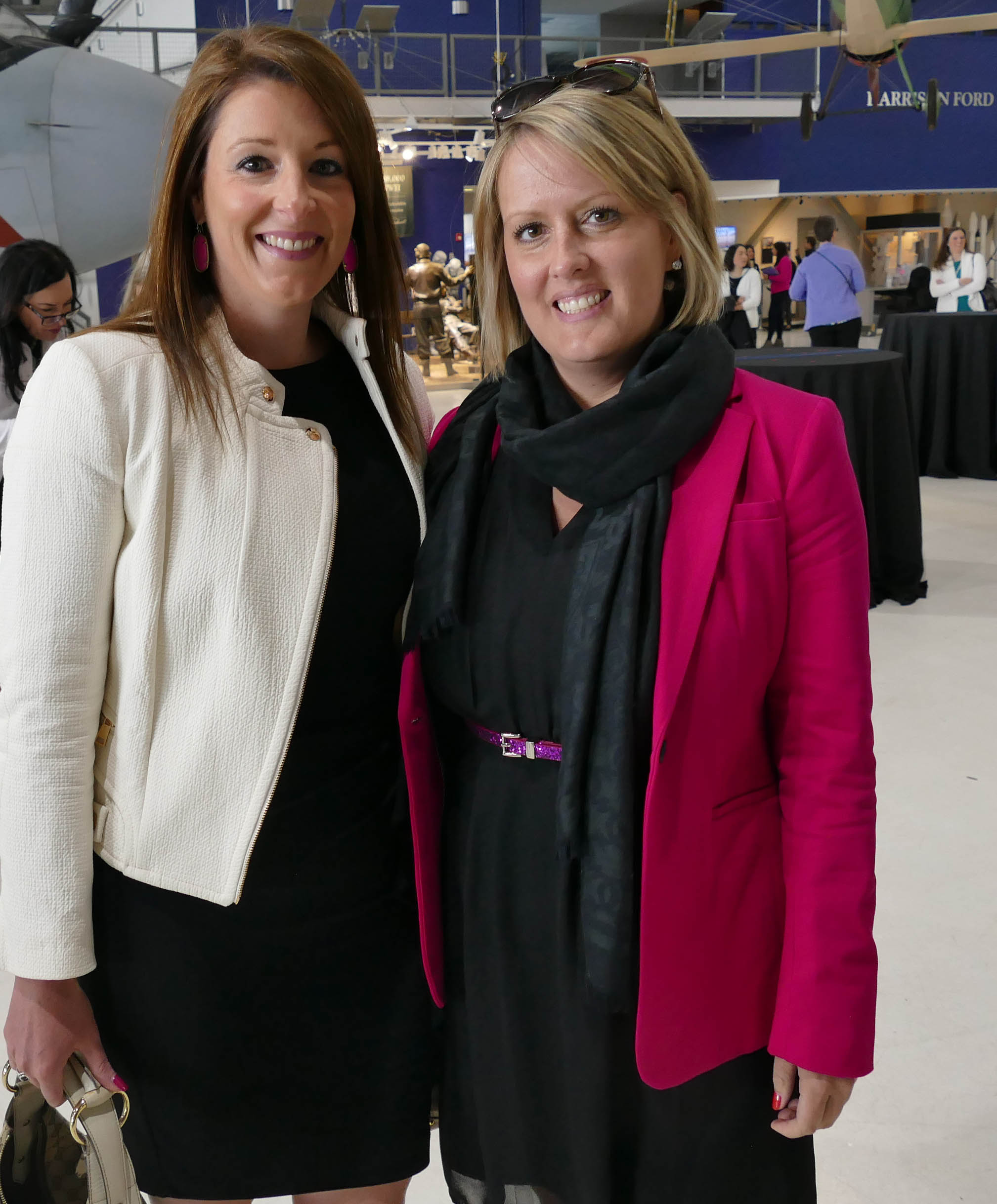 Courtney Muir, left, and Beth Muir