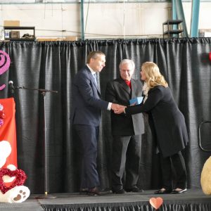 Dr. Michael Schaffer, left, Dr. Mark Twite and Cyd Rodriguez