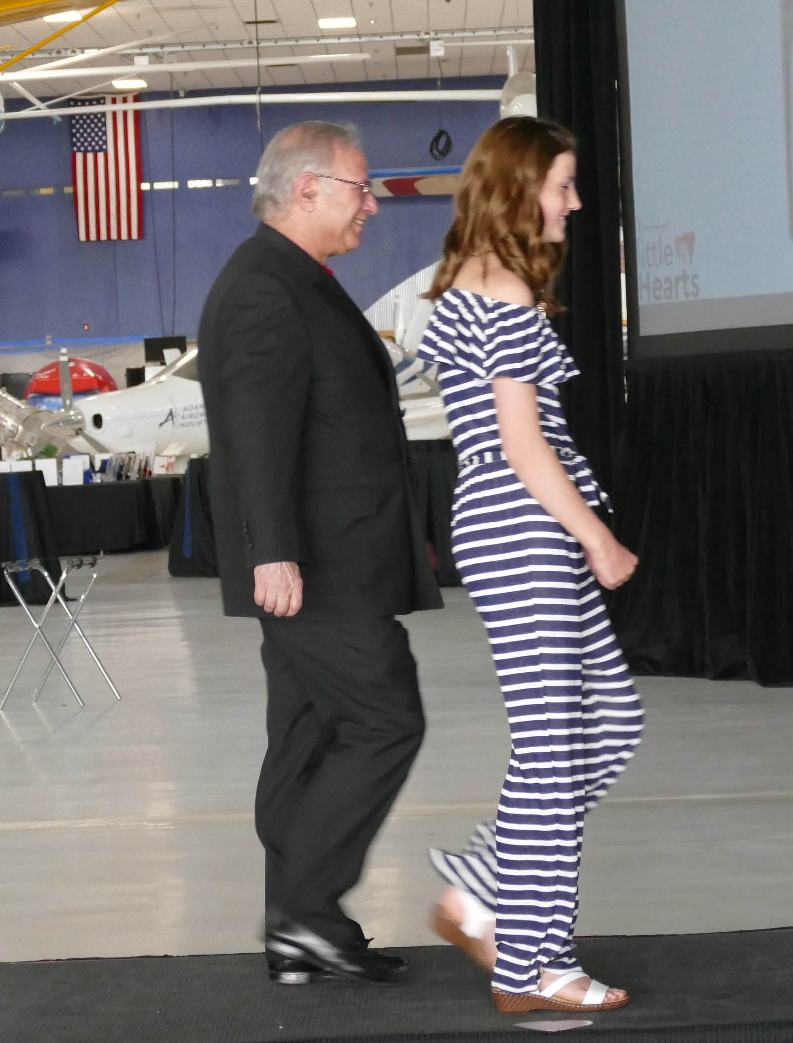 Dr Michael Schaffer with Haylie