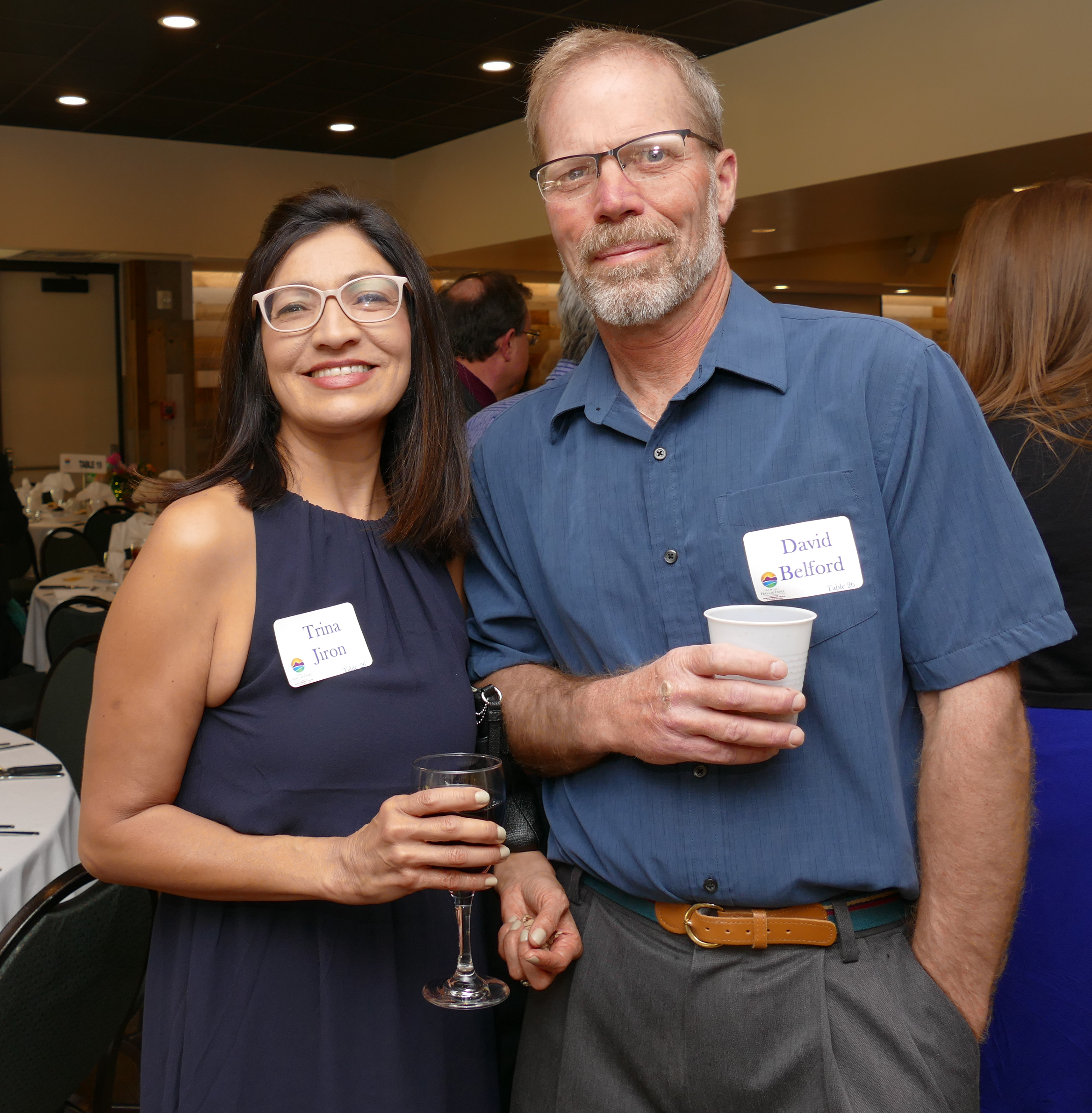 Trina Jiron Belford and David Belford