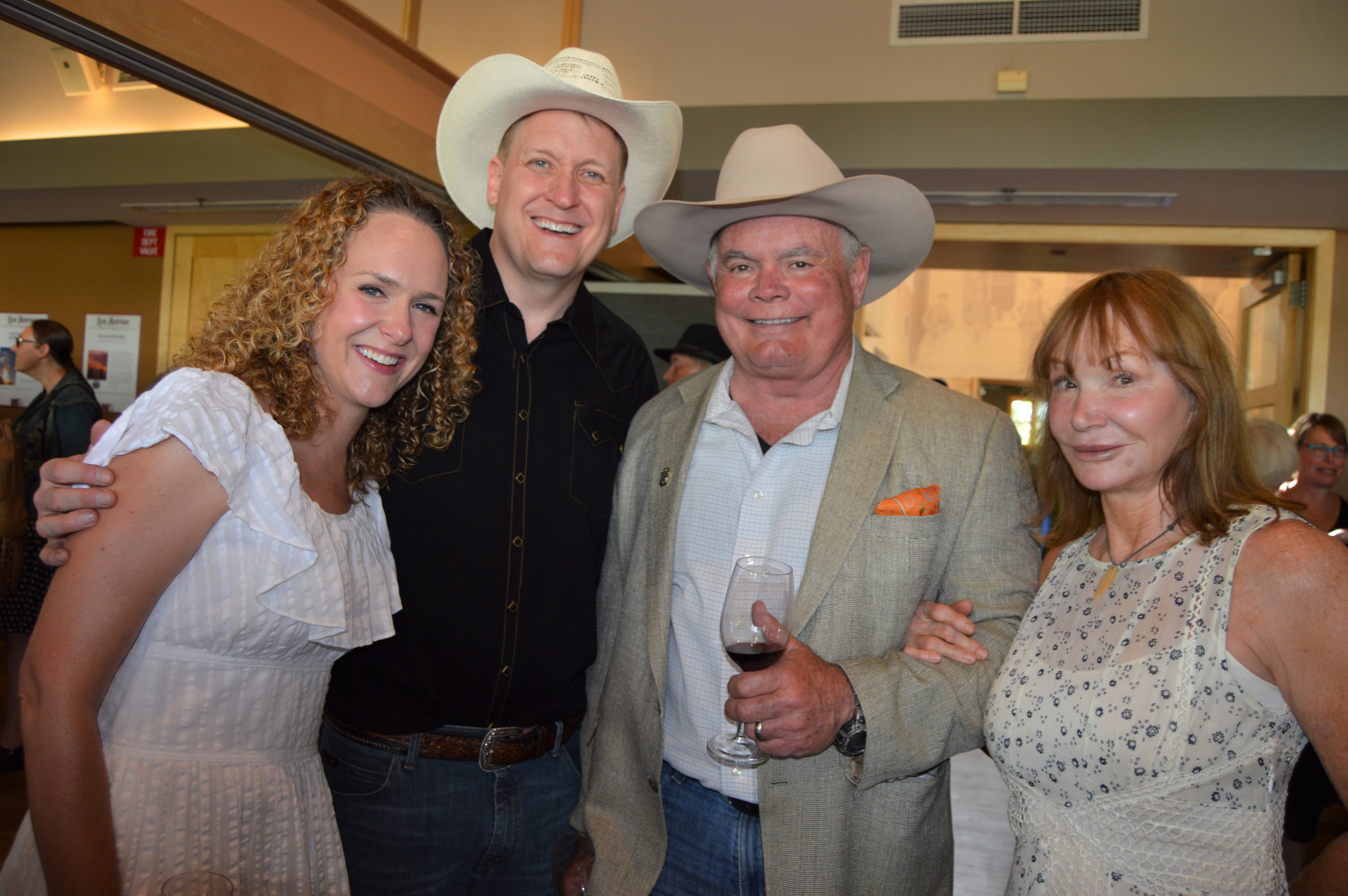 (l to r): Dana Svendsen, Chuck Line, and Mike and Debbie Dunafon