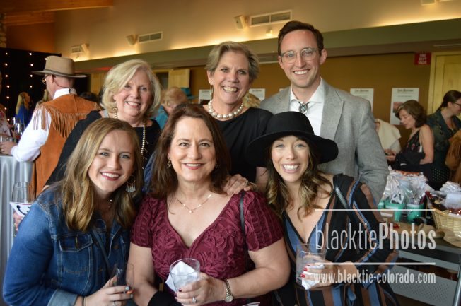 Front, l to r: Bailey, Lauren and Nikky Abernathy; back, l to r: award ...