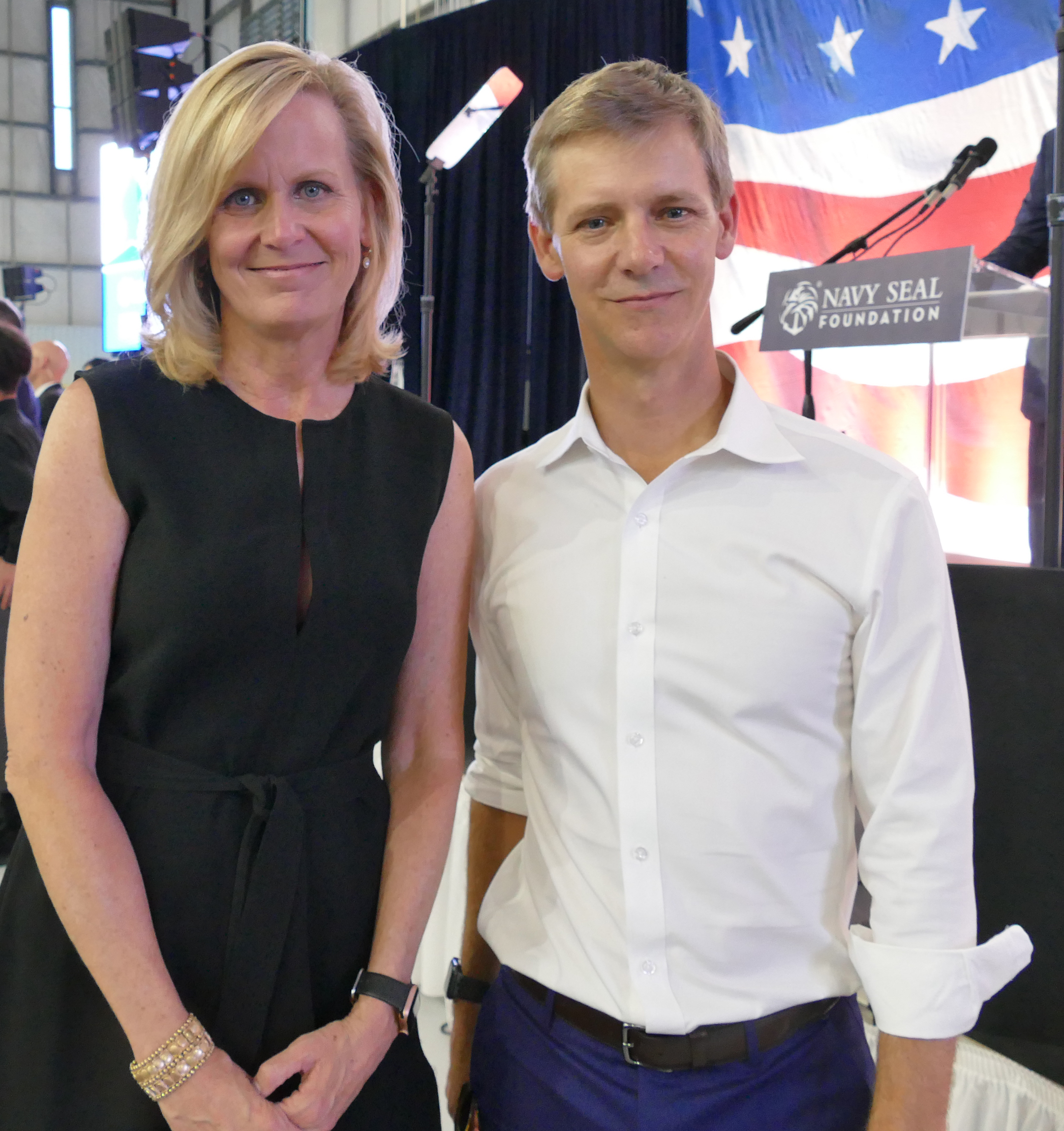 Robin King and Kenny Brody, Trident sponsor