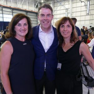 Robin King and Kenny Brody, Trident sponsor