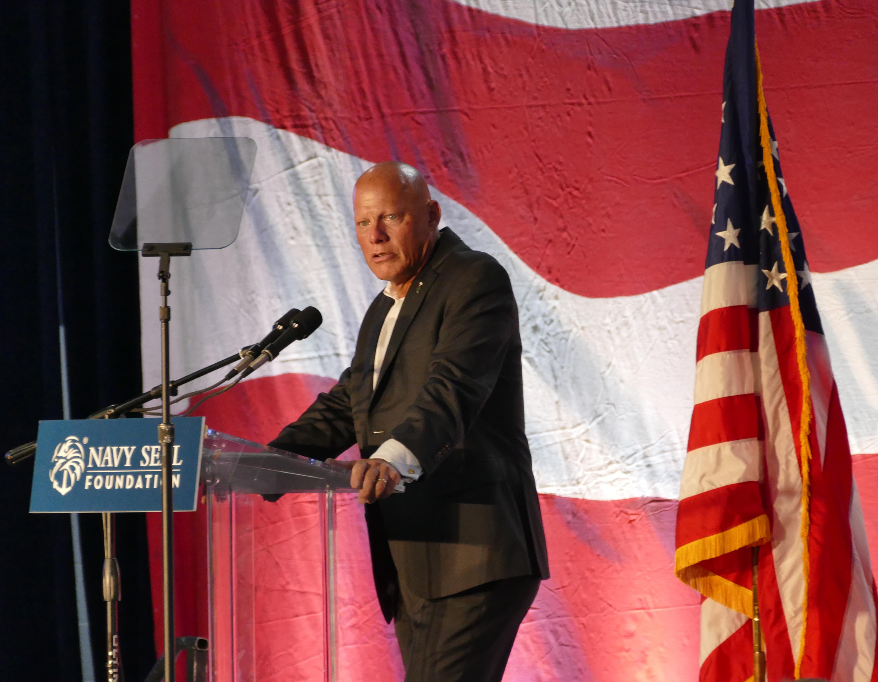 VADM (Ret) Sean Pybus was the keynote speaker