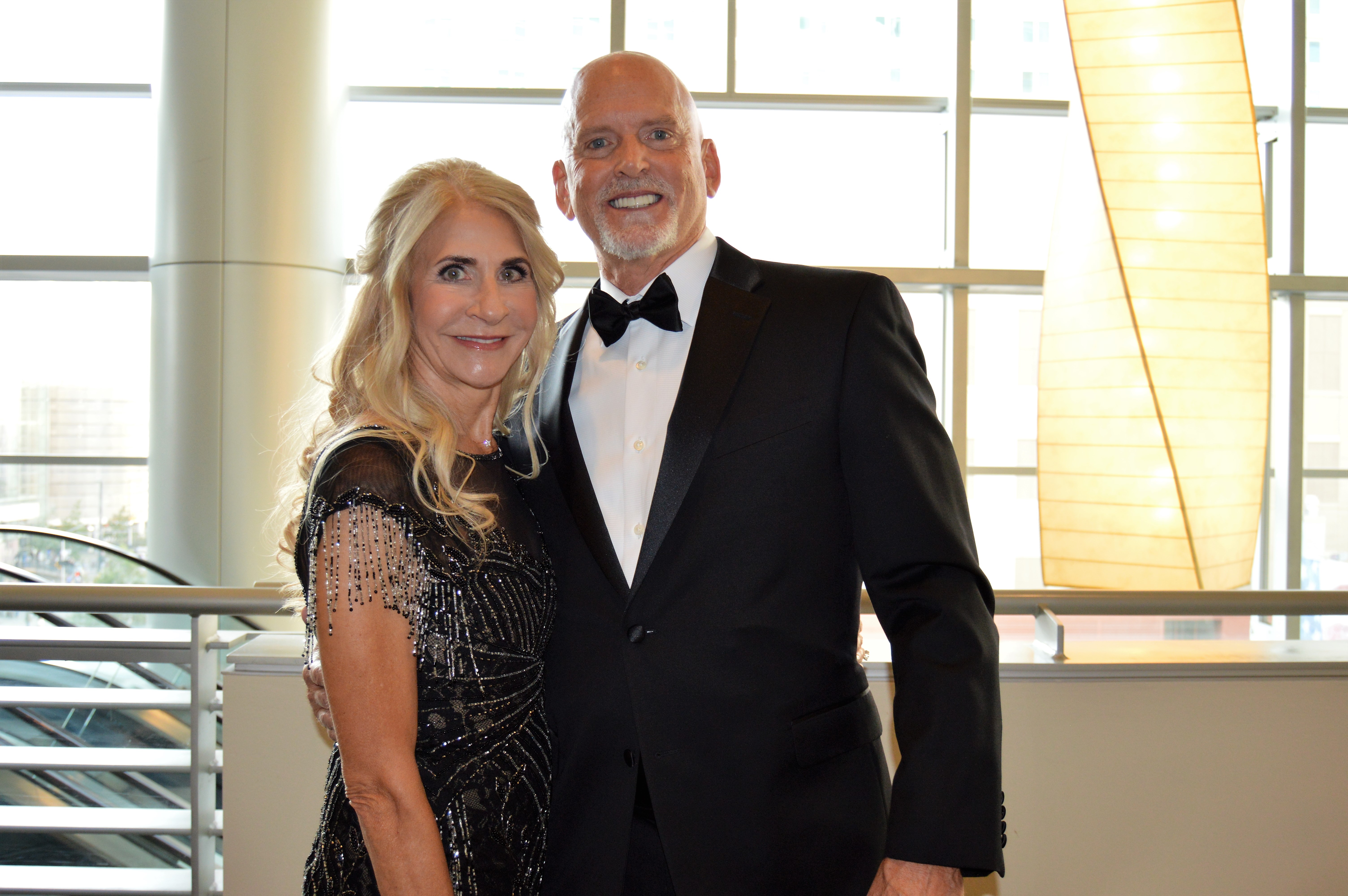 Event hosts Jeannette and Ed Kerr