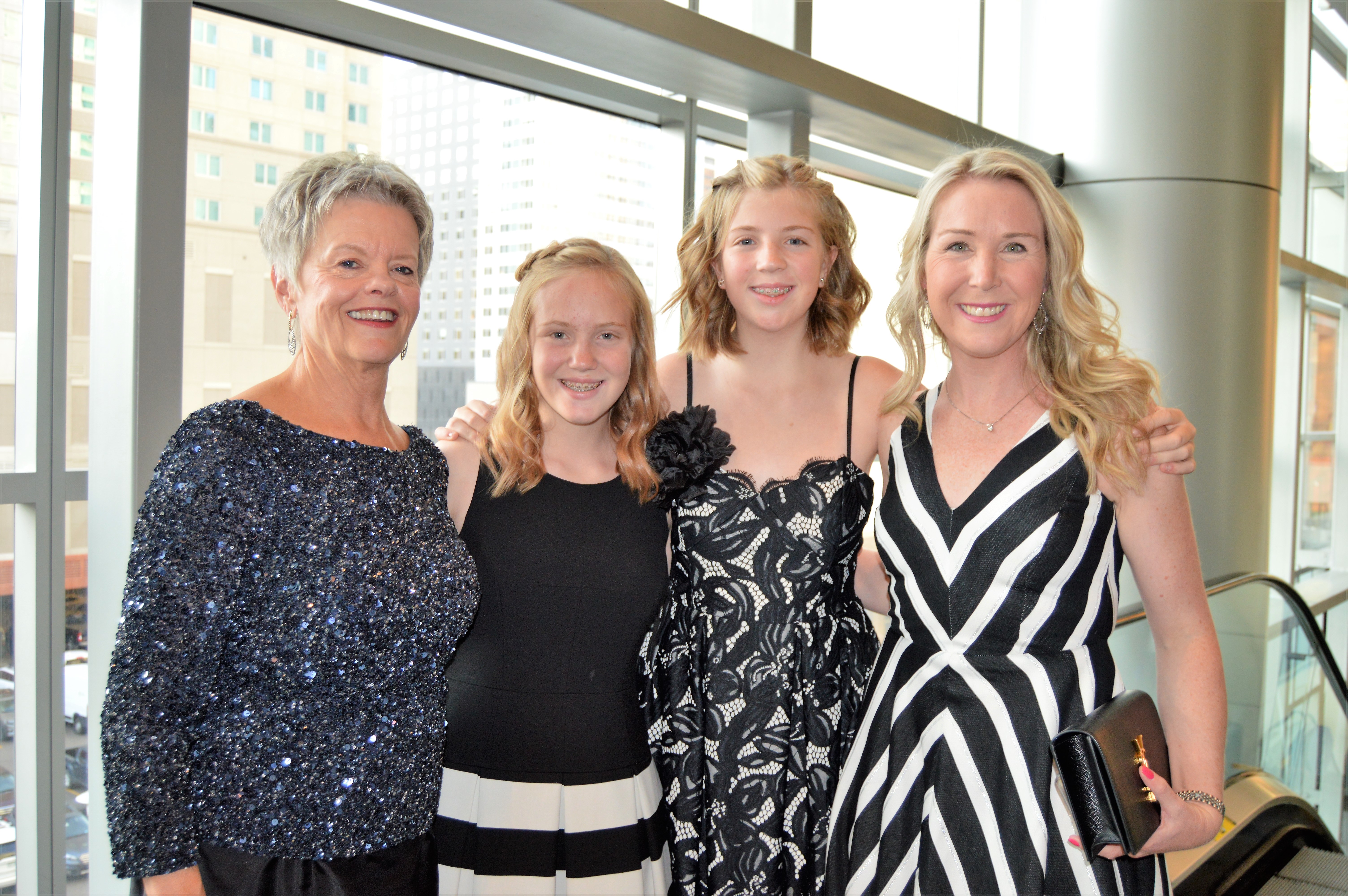 (l to r): Molly Broeren, Foundation board secretary; with Children's ...