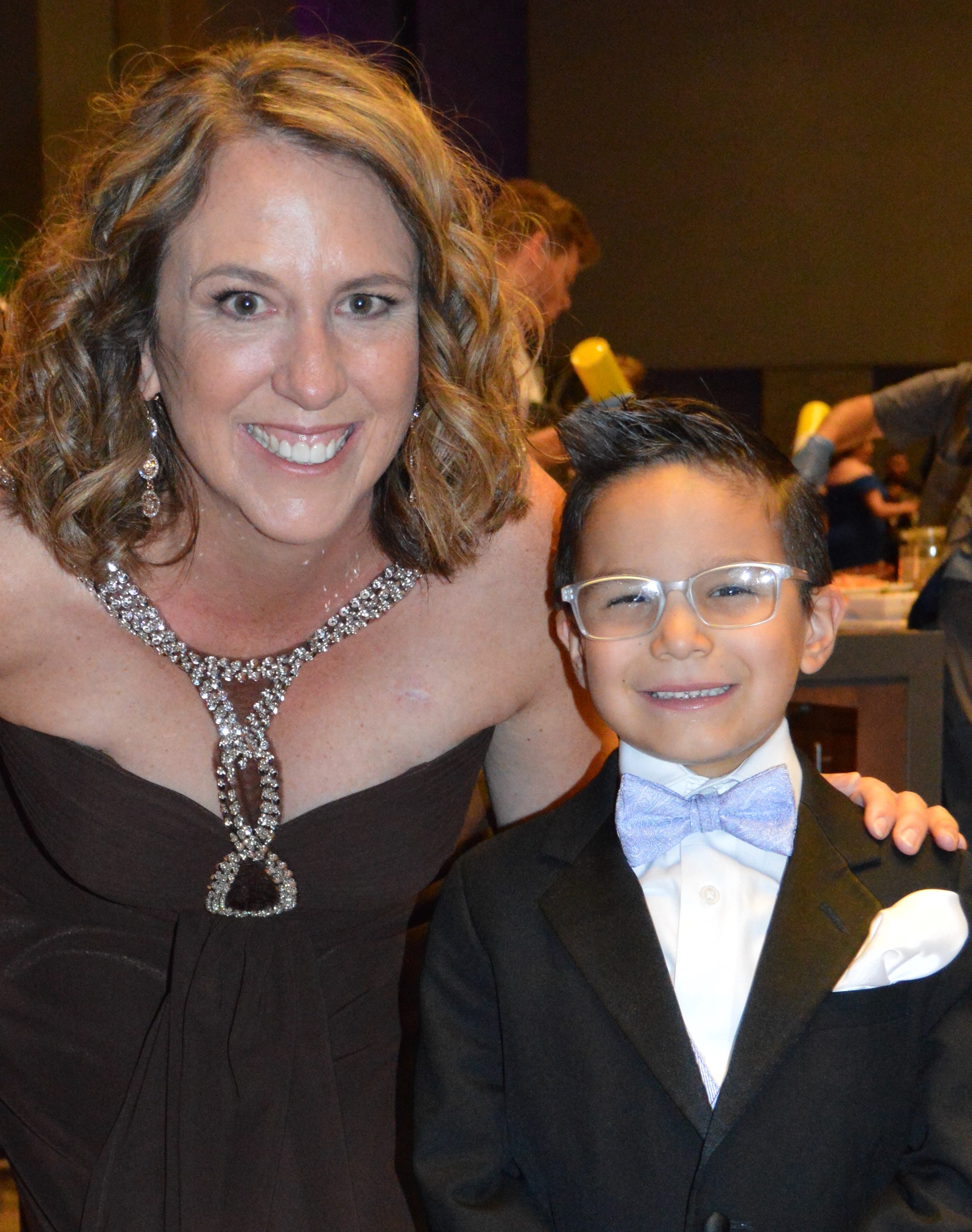 Foundation President and CEO Jen Darling, with Ambassador Mateo