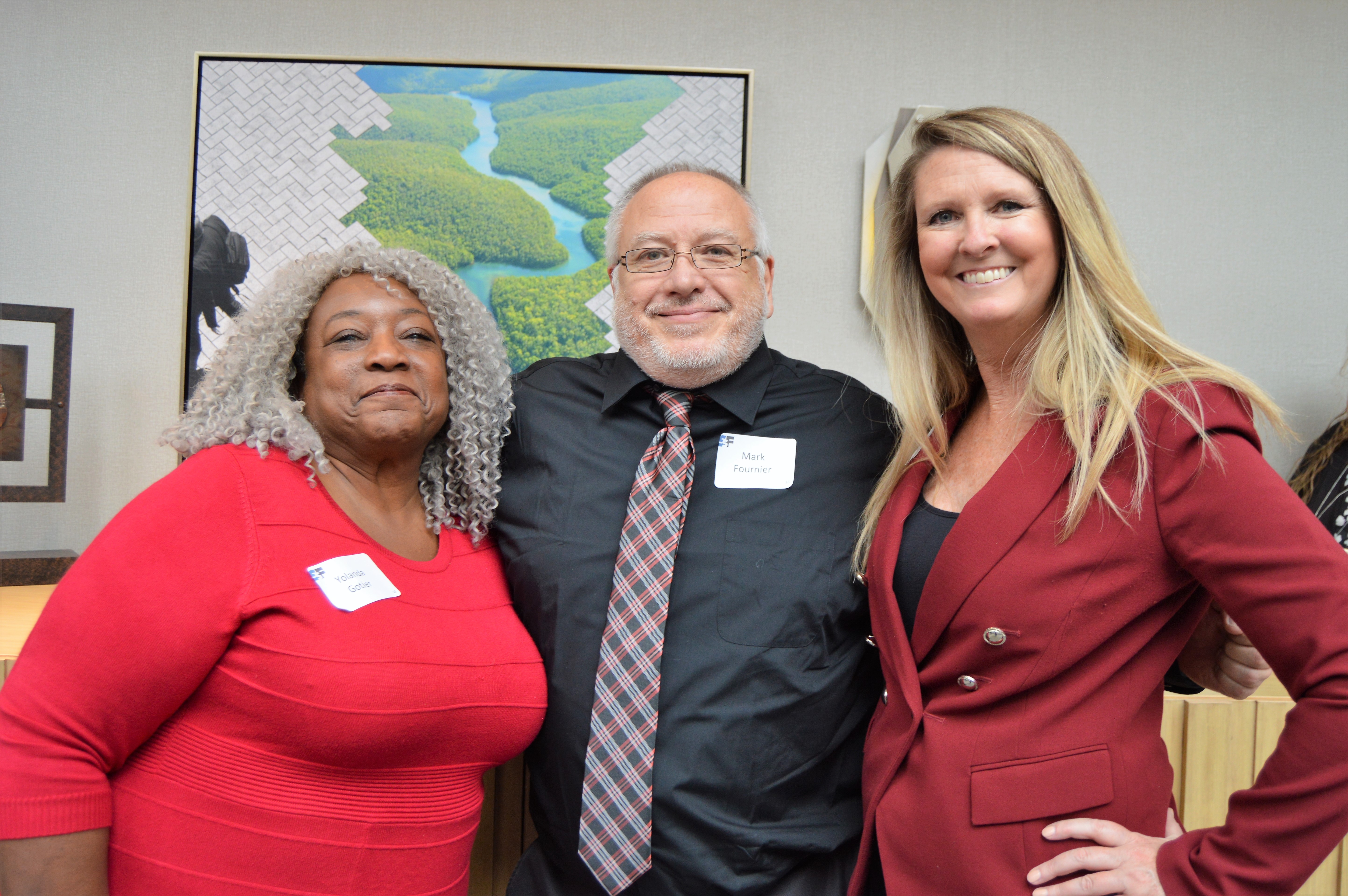 Yolanda Gotier, Mark Fournier and Lori Young
