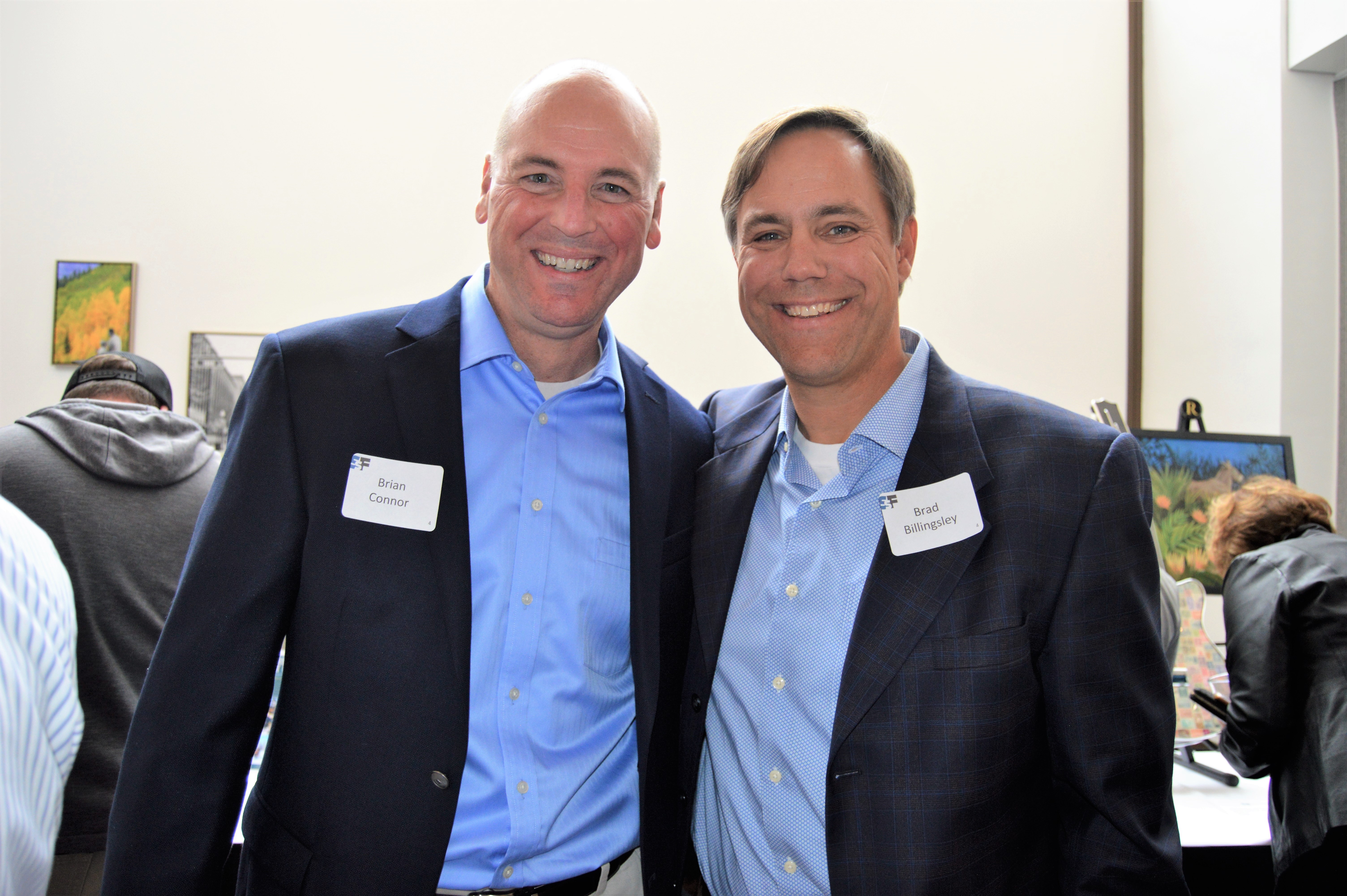 Brian Connor (left) and Brad Billingsley