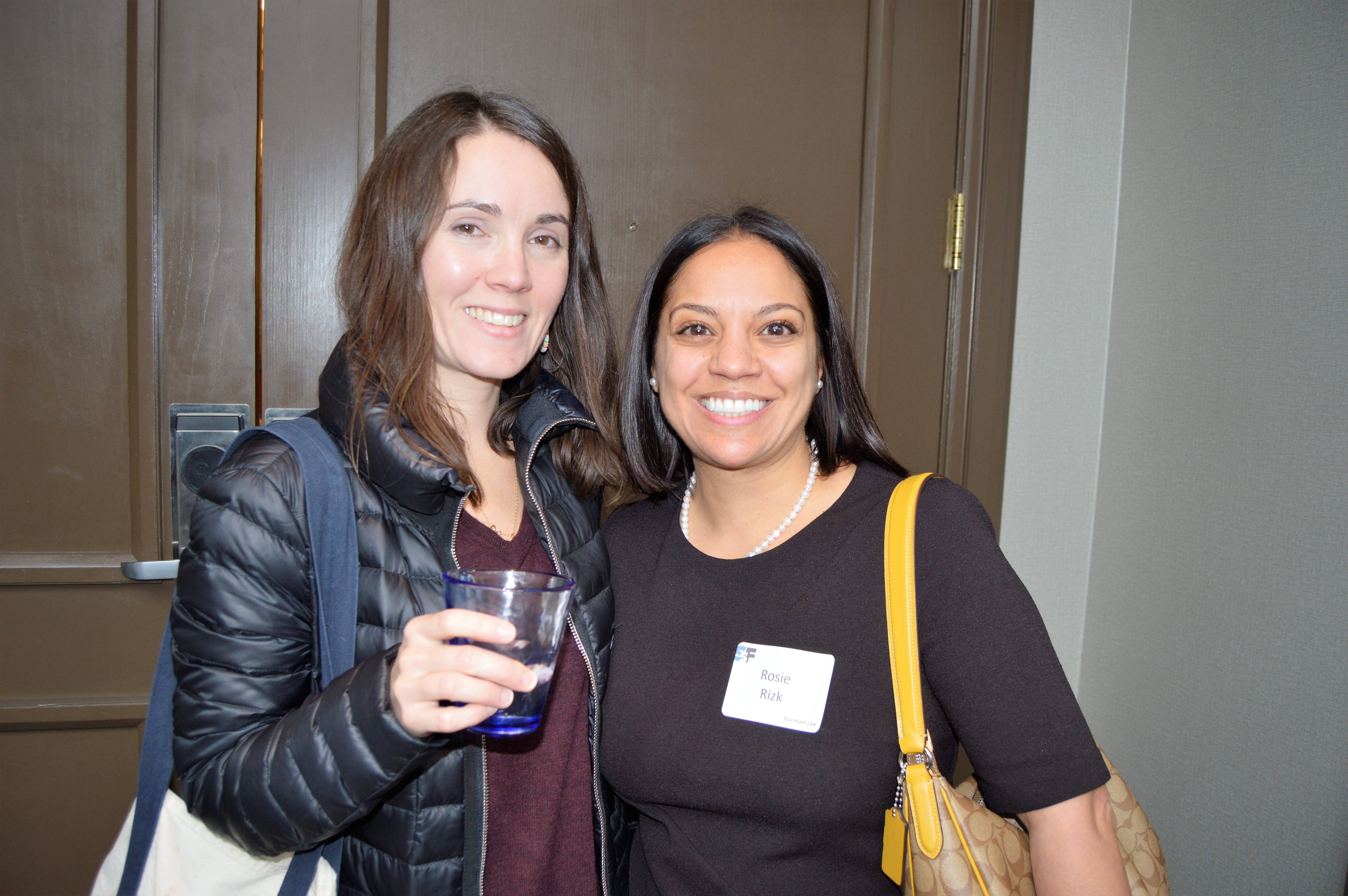 Sarah Doroff (left) and Rosie Rizk
