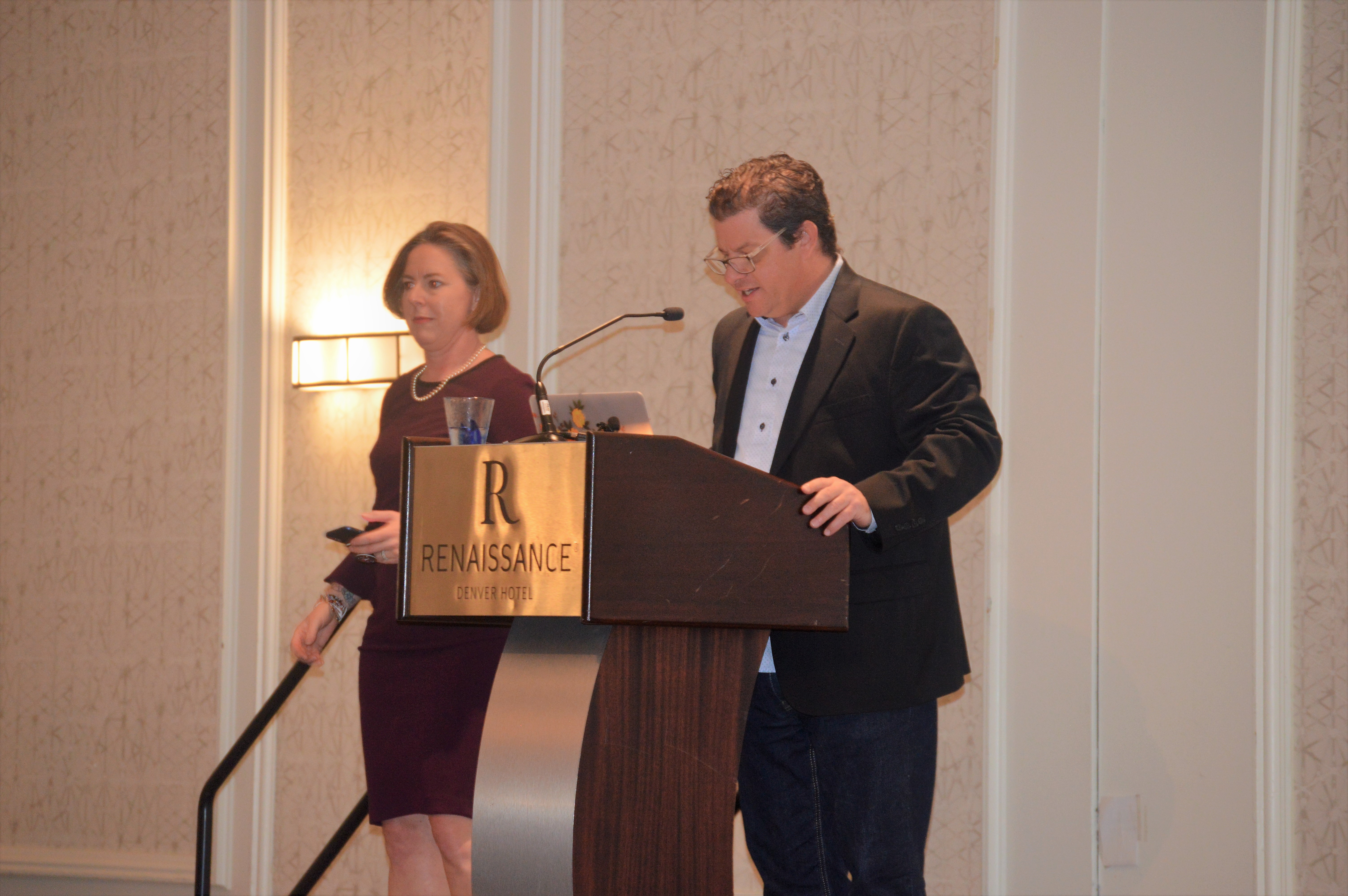 Carrie Packard and Eric Chiappetta