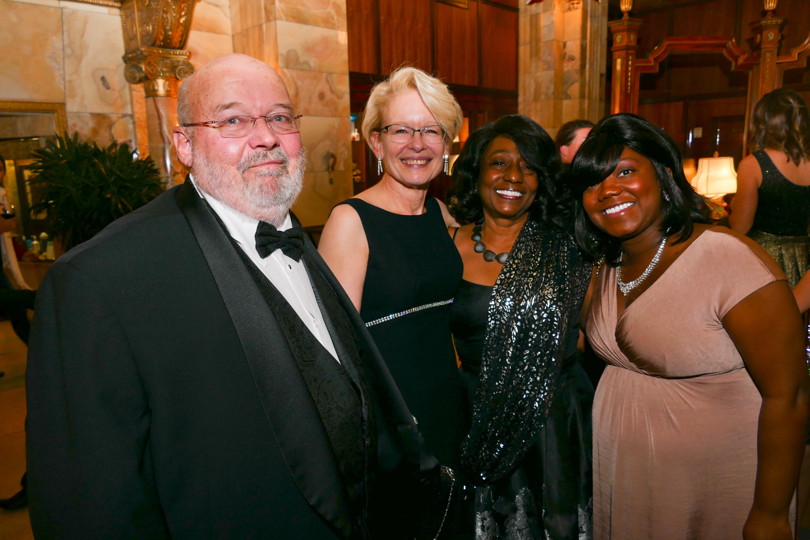 Larry and Jeanie Bell, left, Michelle Walker, Japera Walker Wilkison