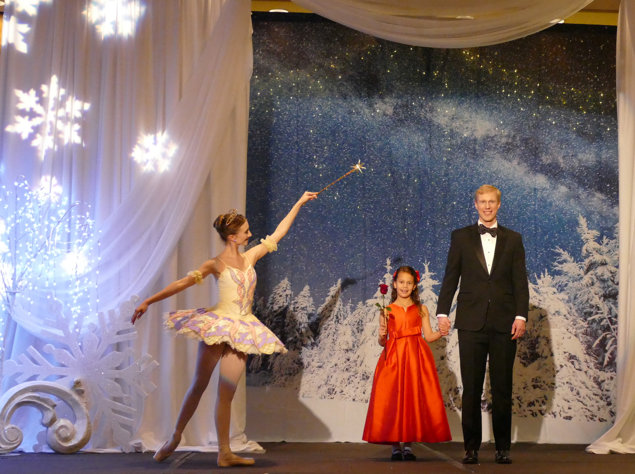 Adelaide Avery Stenmark and her father Dr. Matthew Stenmark