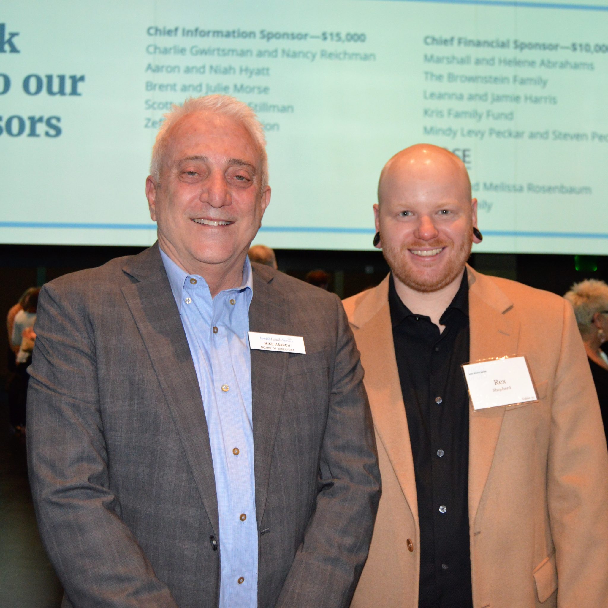 Ann Veenstra and Perry Moss