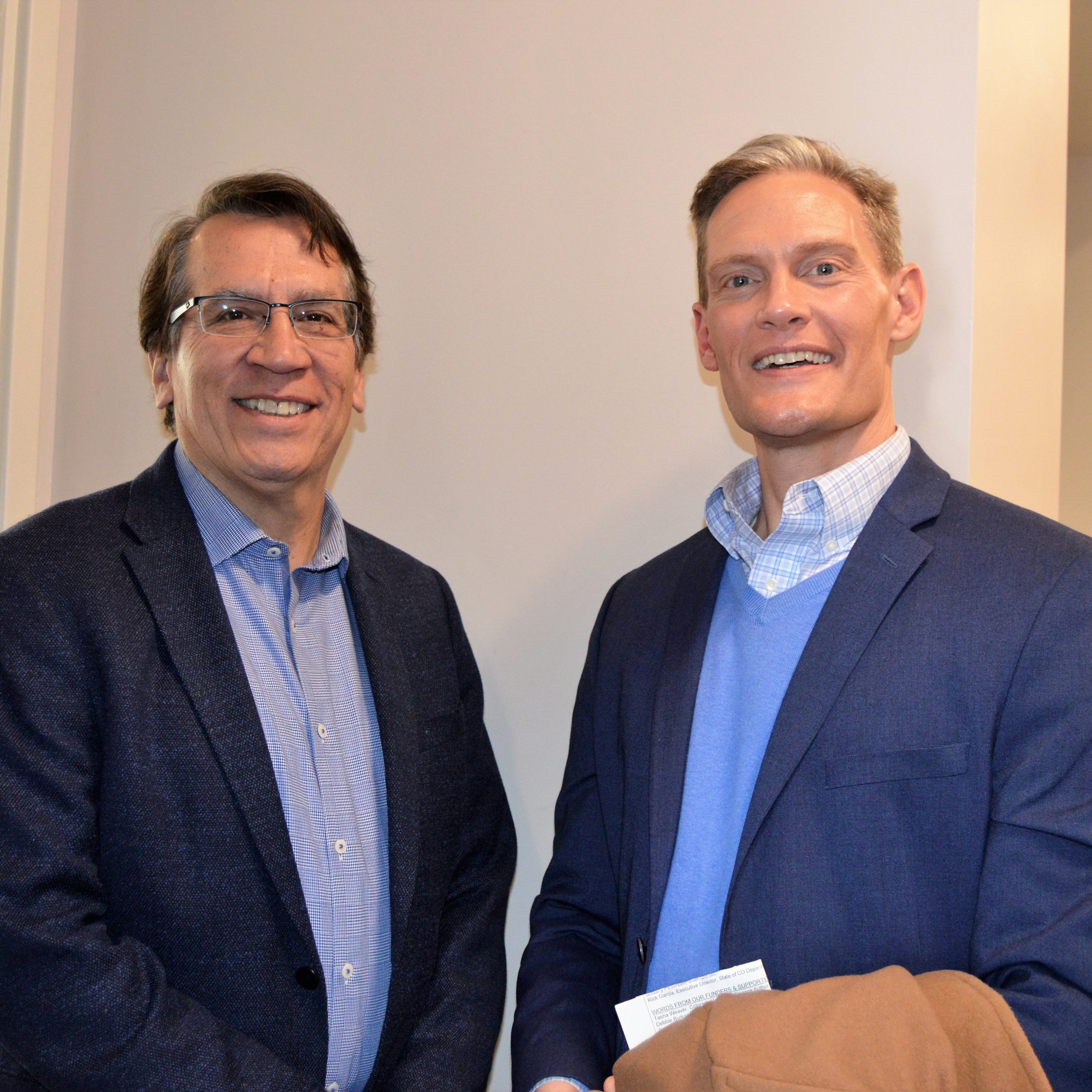 Rick Garcia (left) and Erik Amundson