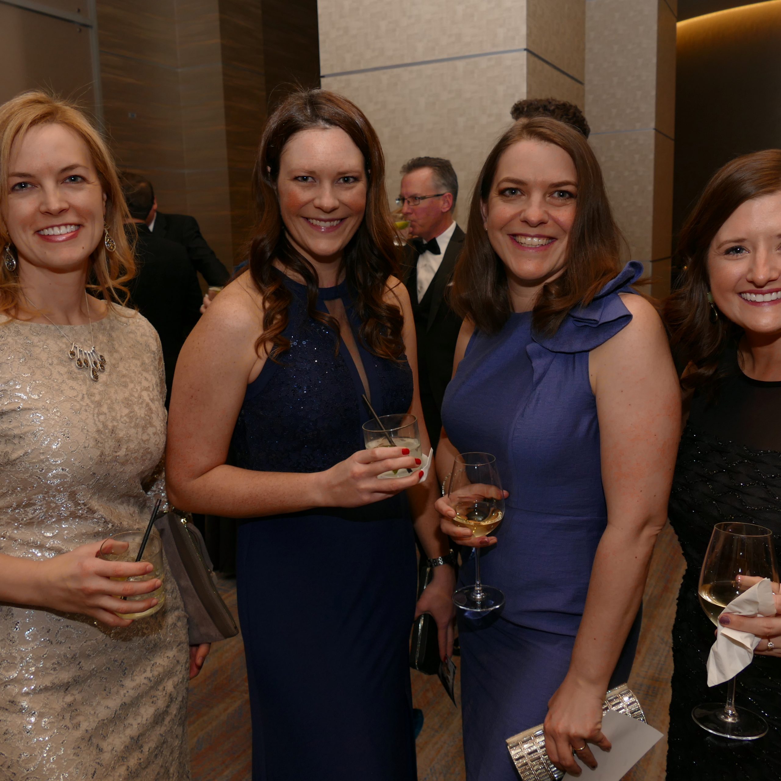 Emily Hillen, left, Catherine Kopacz, Susie Dartt and Elizabeth Rieker