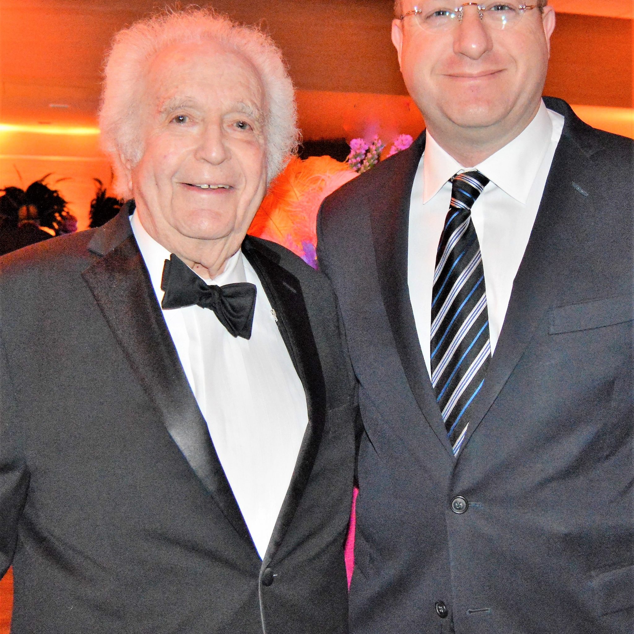 (l to r): Shane Henderson, Executive Committee member Eddie Robinson ...