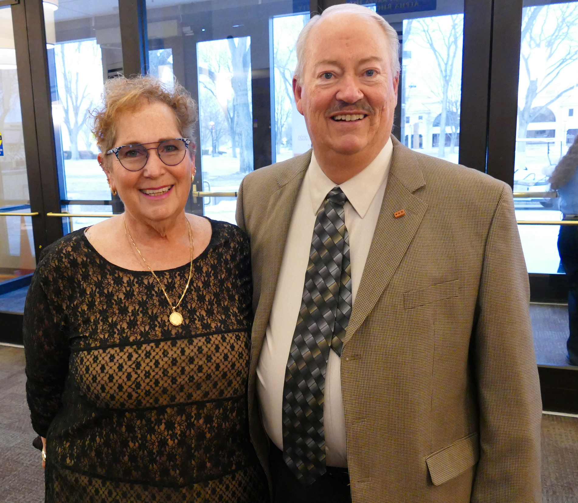 Linda and Joe Welte (HOF inductee in 2016)