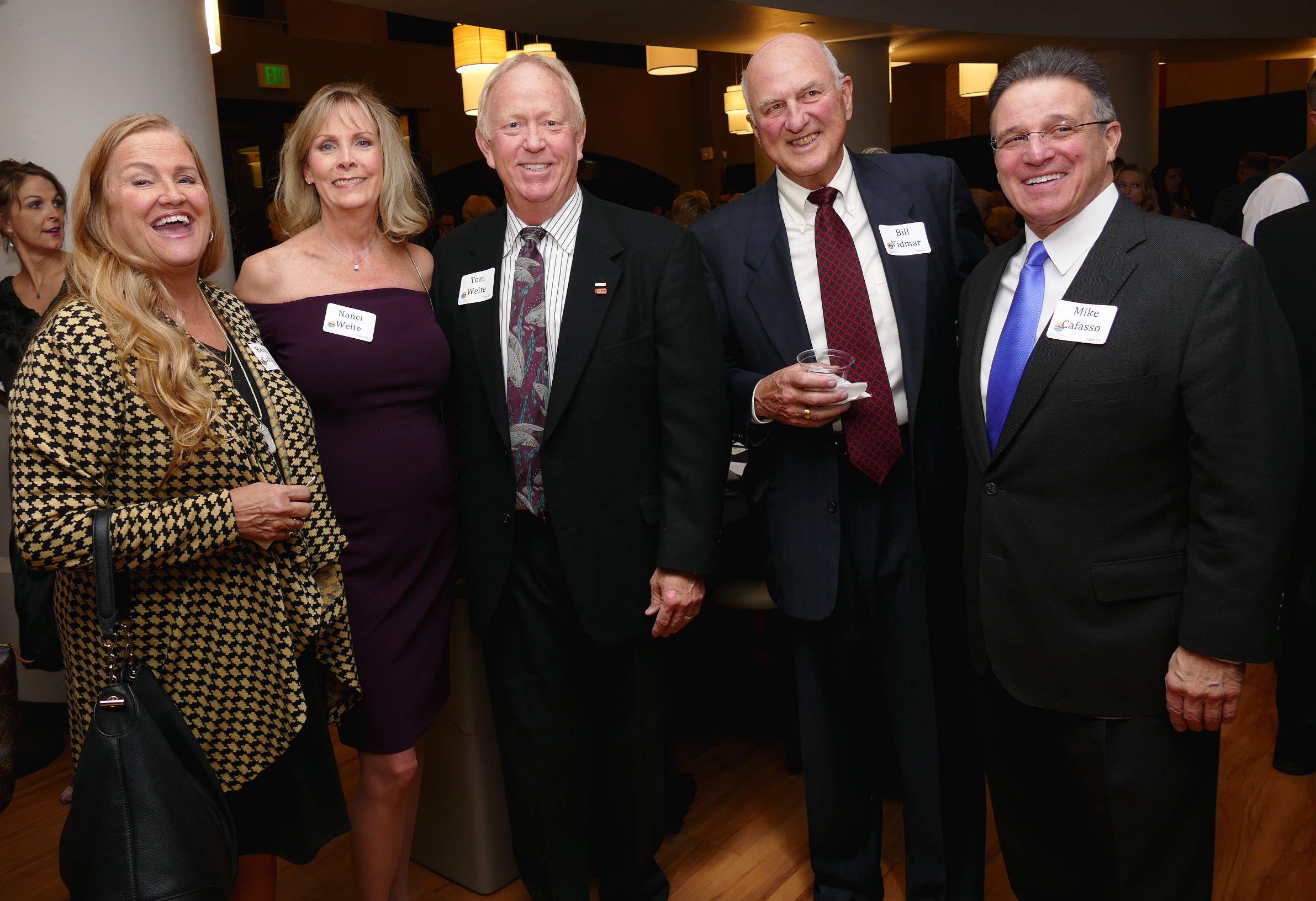 Becki Cafasso, left, Nanci and Tom Welte (HOF inductee in 2016), Bill ...