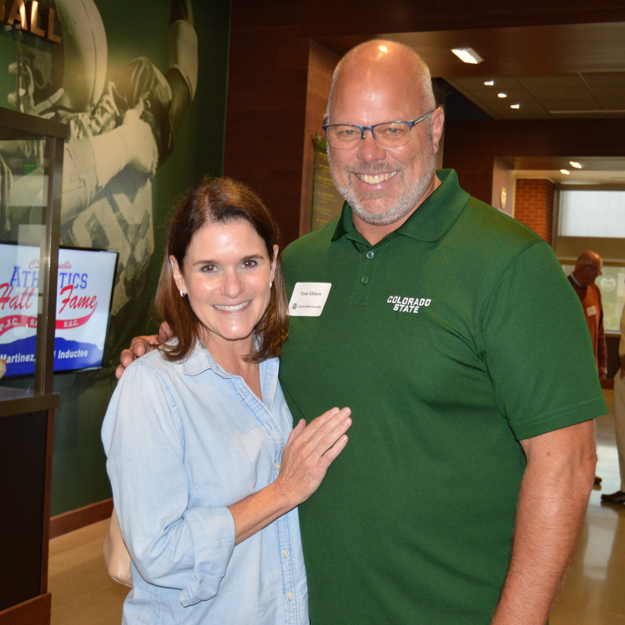 Ria and Aaron Rice, with Emmy (in pink) and Hazel