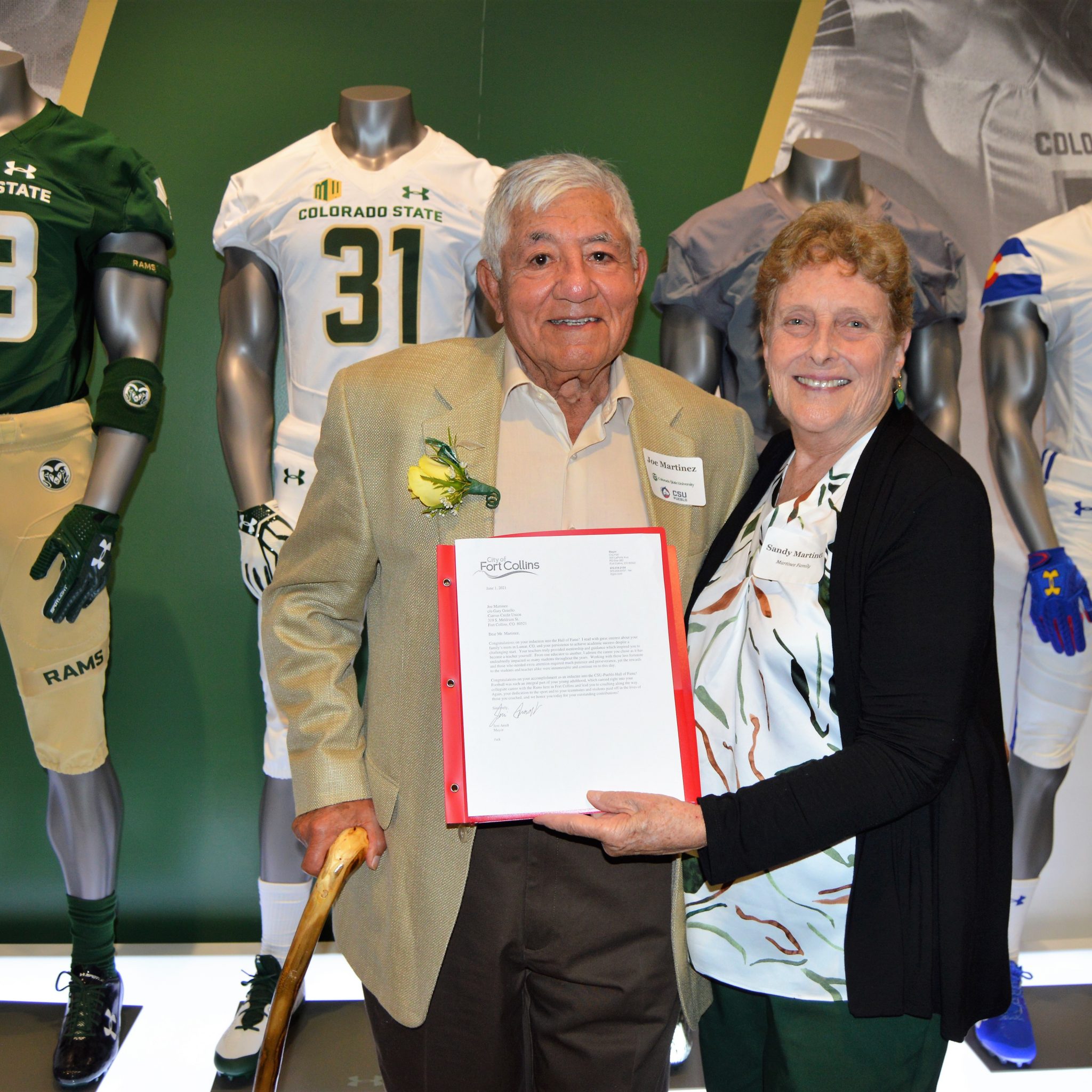 June 2, 2021, is officially Joe Martinez Day in Pueblo.