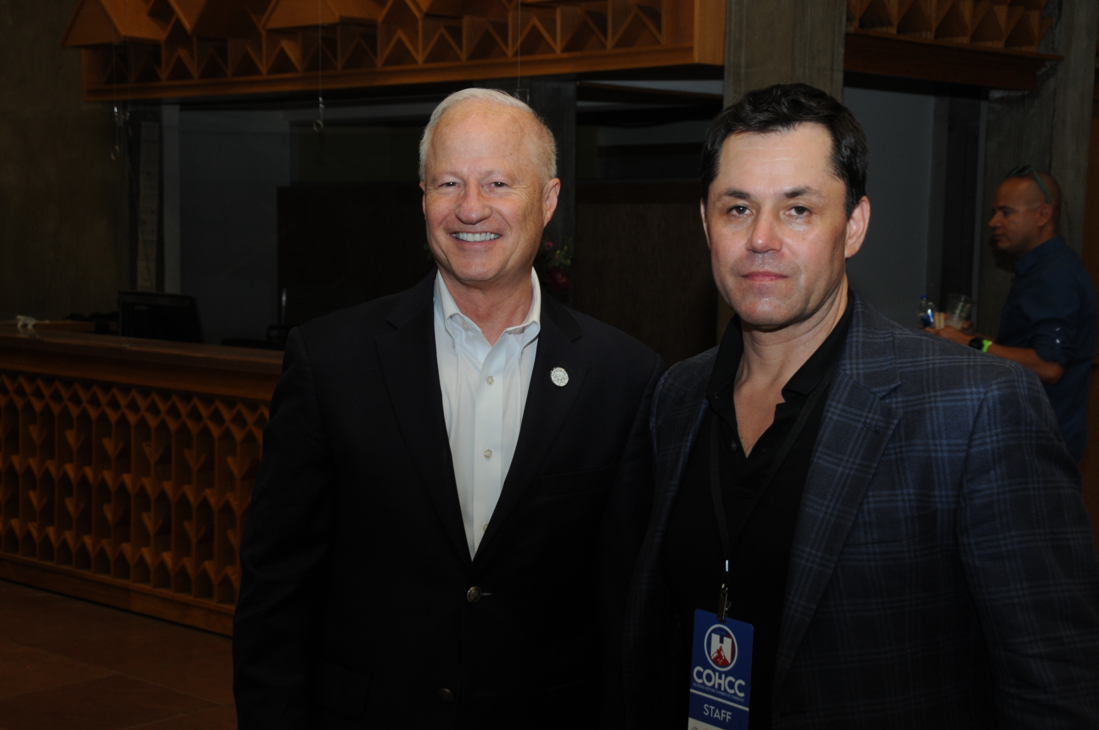 Aurora Mayor and past US Congressman Mike Coffman with Colorado ...