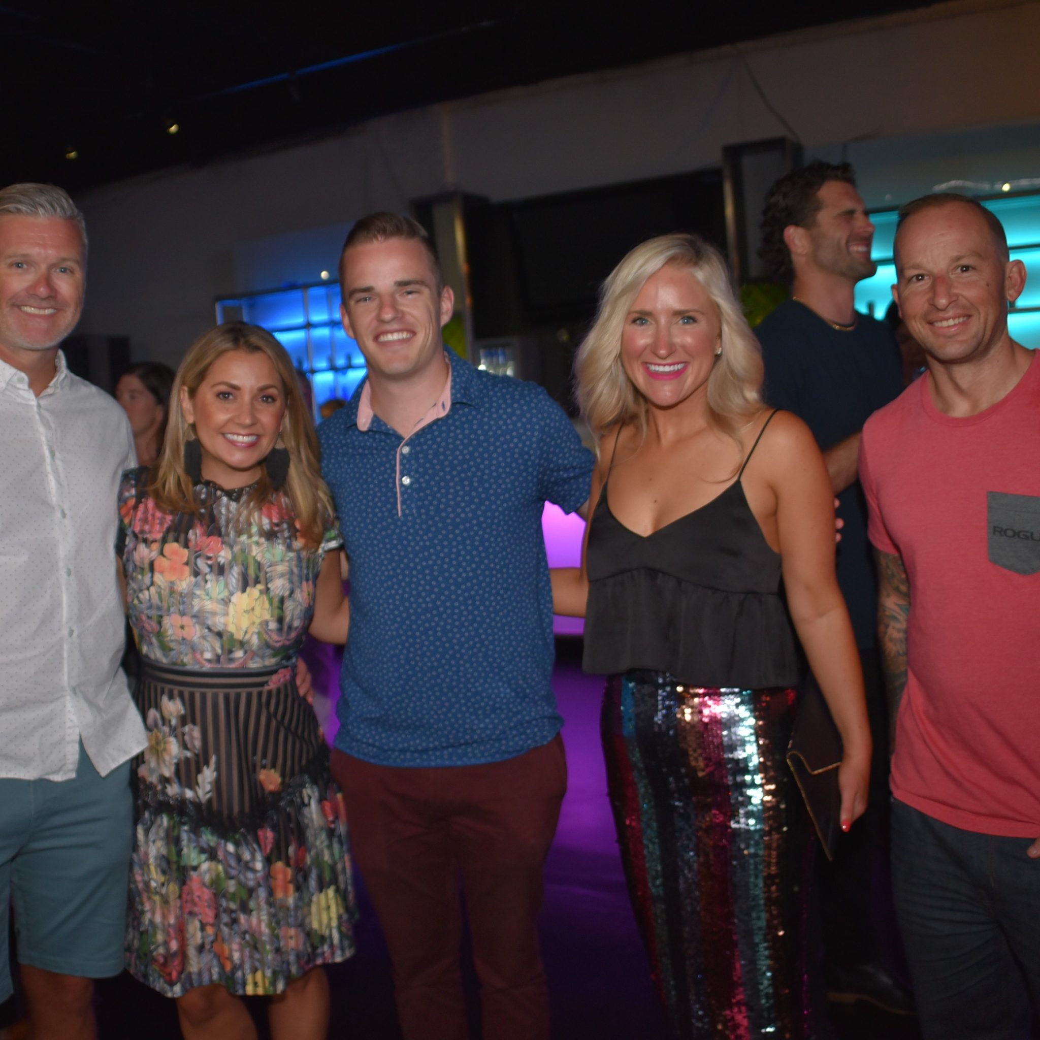 April McGill, left, Kerstin Sebring, Tiffany Brown