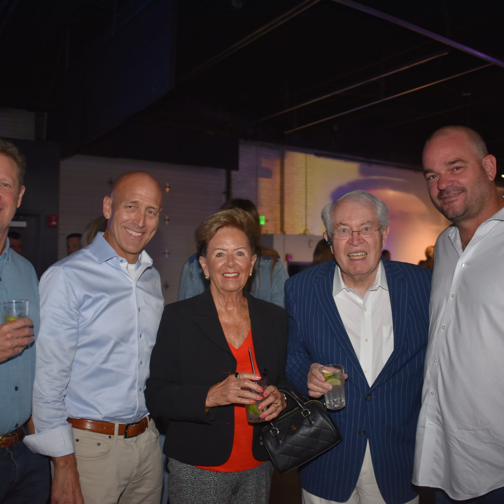 Erika Hoffman, left, Bill Owens and Lee McIntire