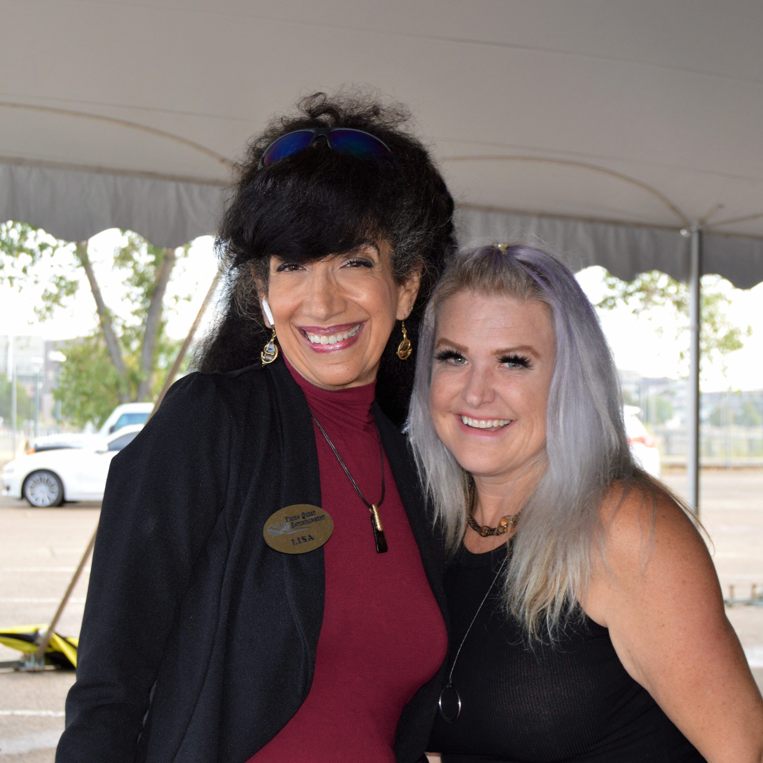 From Vision Quest Entertainment: Lisa Downing (left) and Princess Wallace