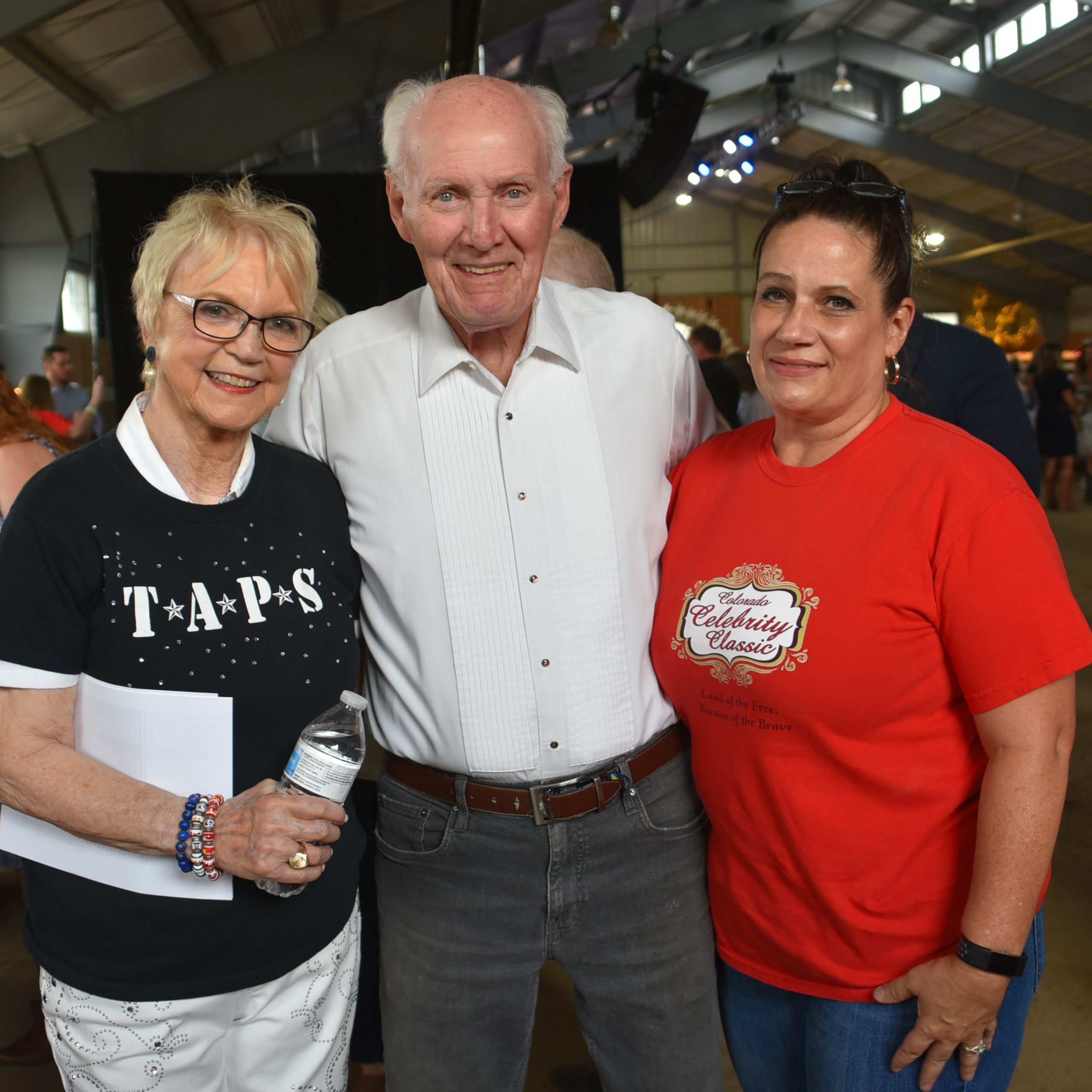 Longtime event coordinators Lynne and Bo Cottrell and their daughter ...