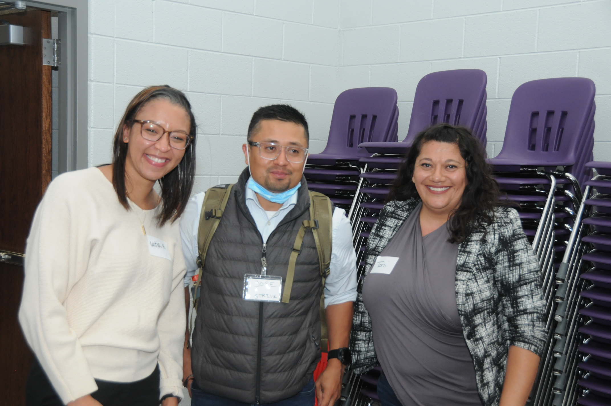 Latia Henderson, Jose Loera, Tori Salais-Alvarado