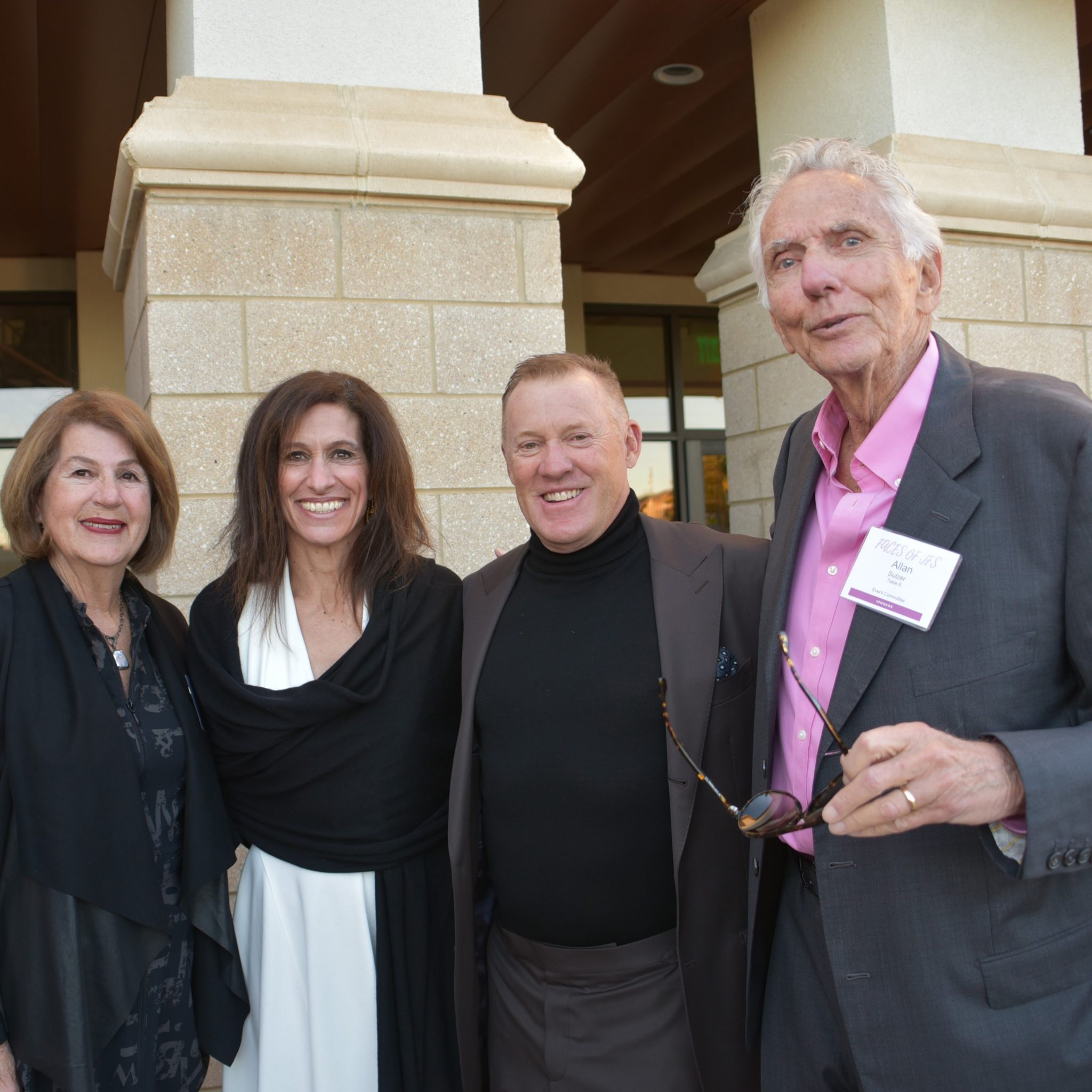 Honoree Leanna Harris with her husband Jamie Harris