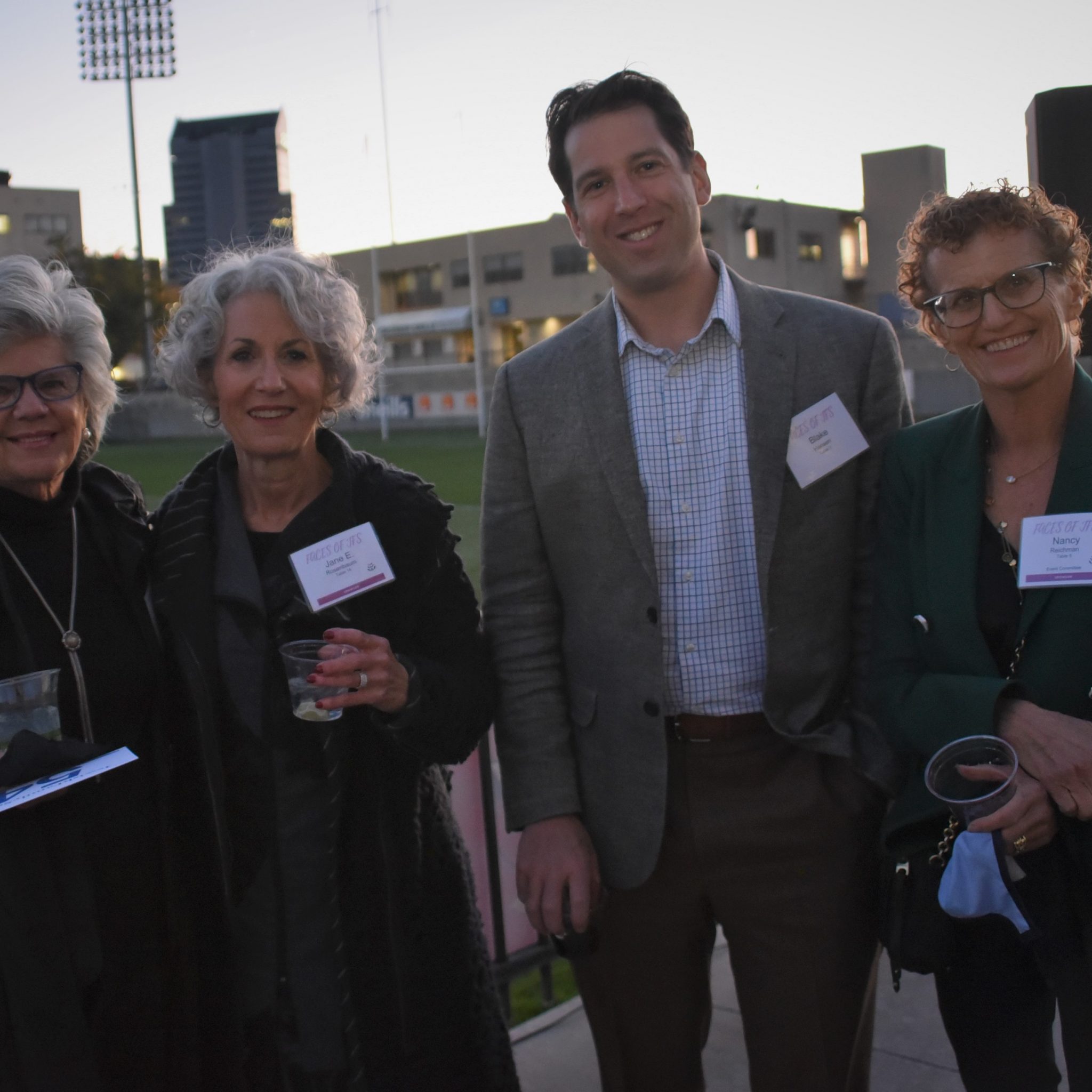 Amanda Carter, left, Ruby Chavez, Eli Martin, Genevieve Martinez