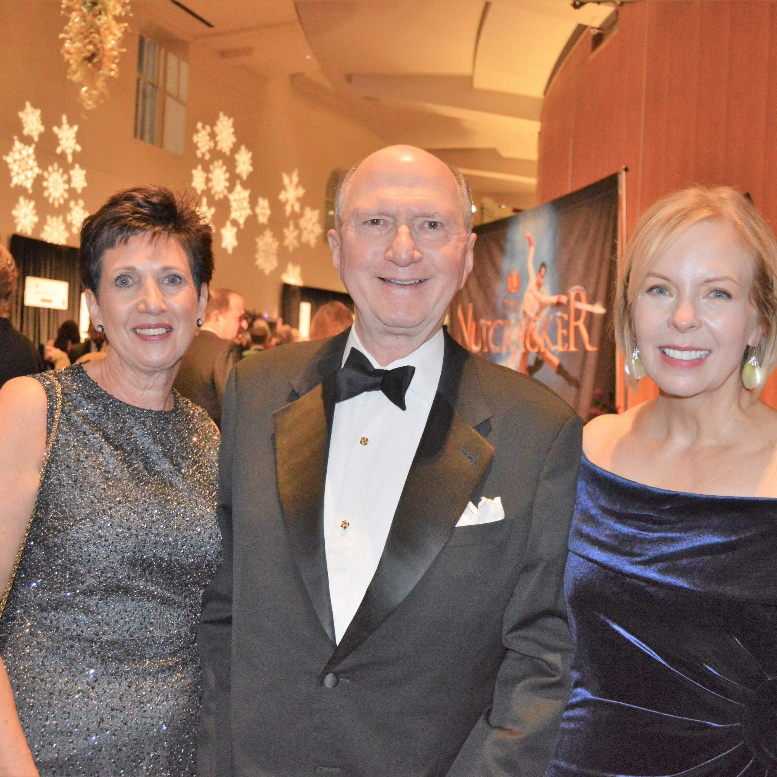 (l to r): Board campaign chair Denise and Jim Sanderson, with Karen ...