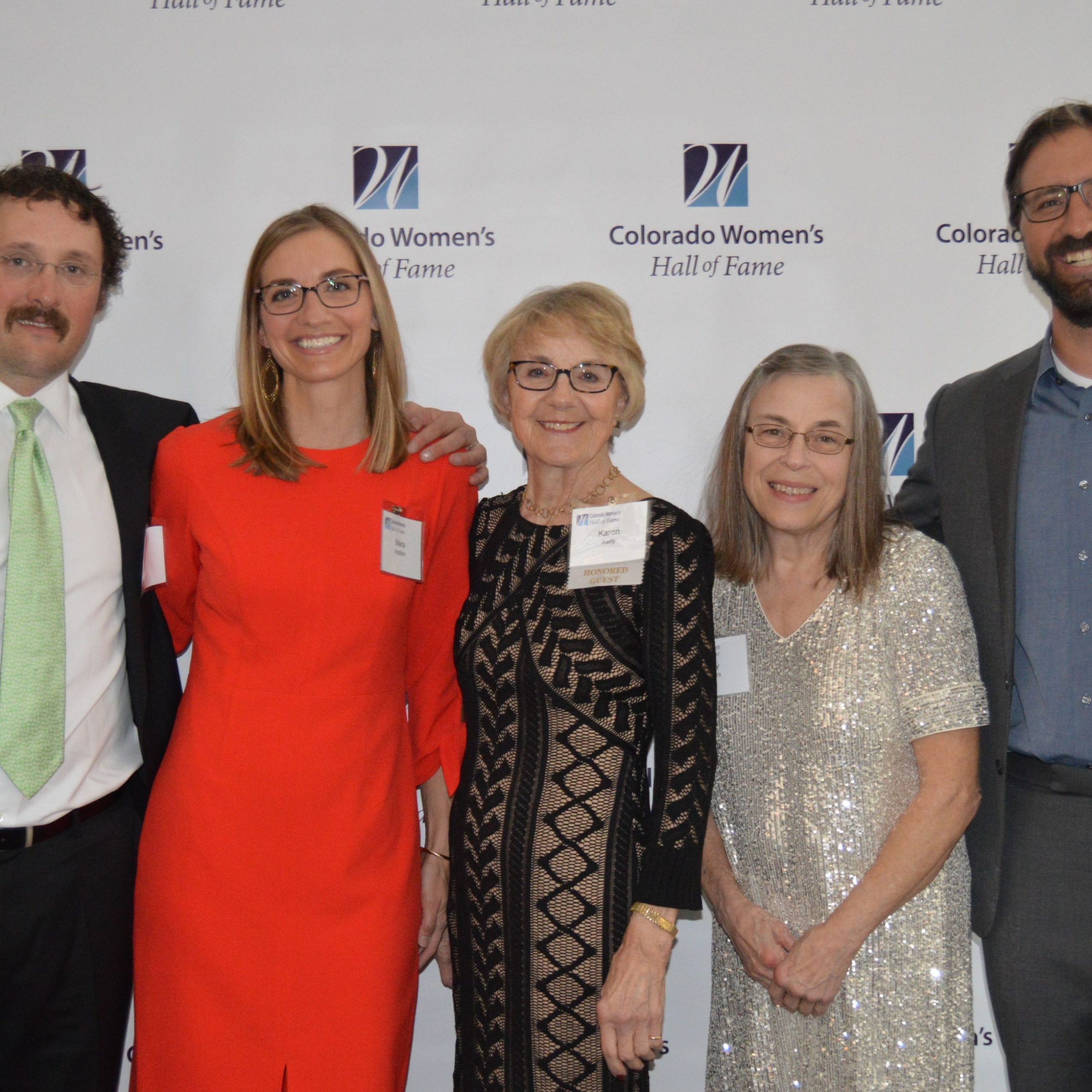 (l to r): Aubrey and Mara Additon, Karon Kelly, Sally Sievers and Chris ...