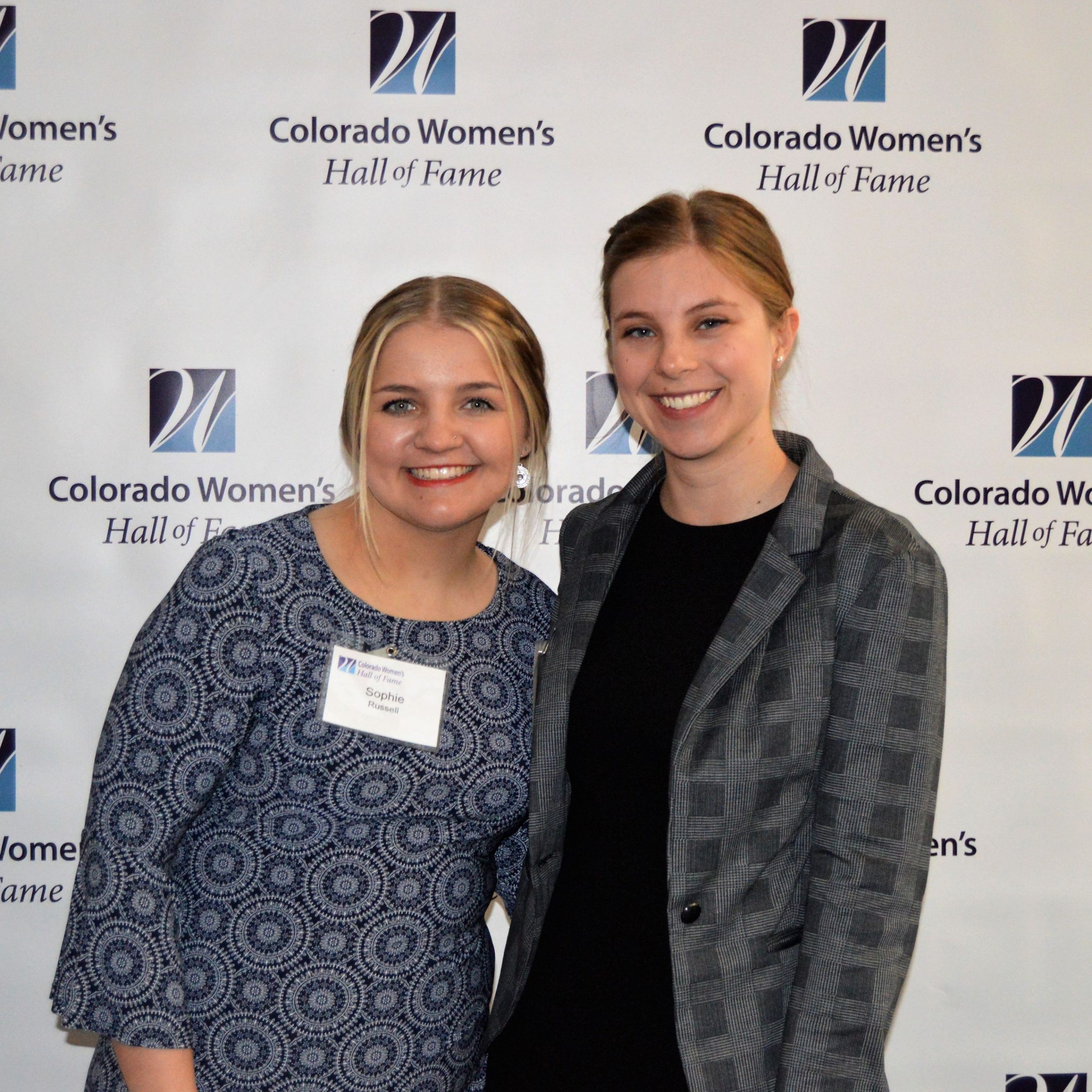 Sophie Russell (left) and Abigail Fennell