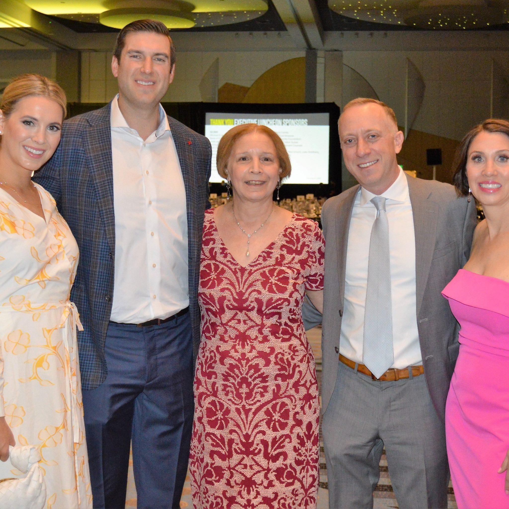 Event co-chairs and sponsors Jordan and David Feiner