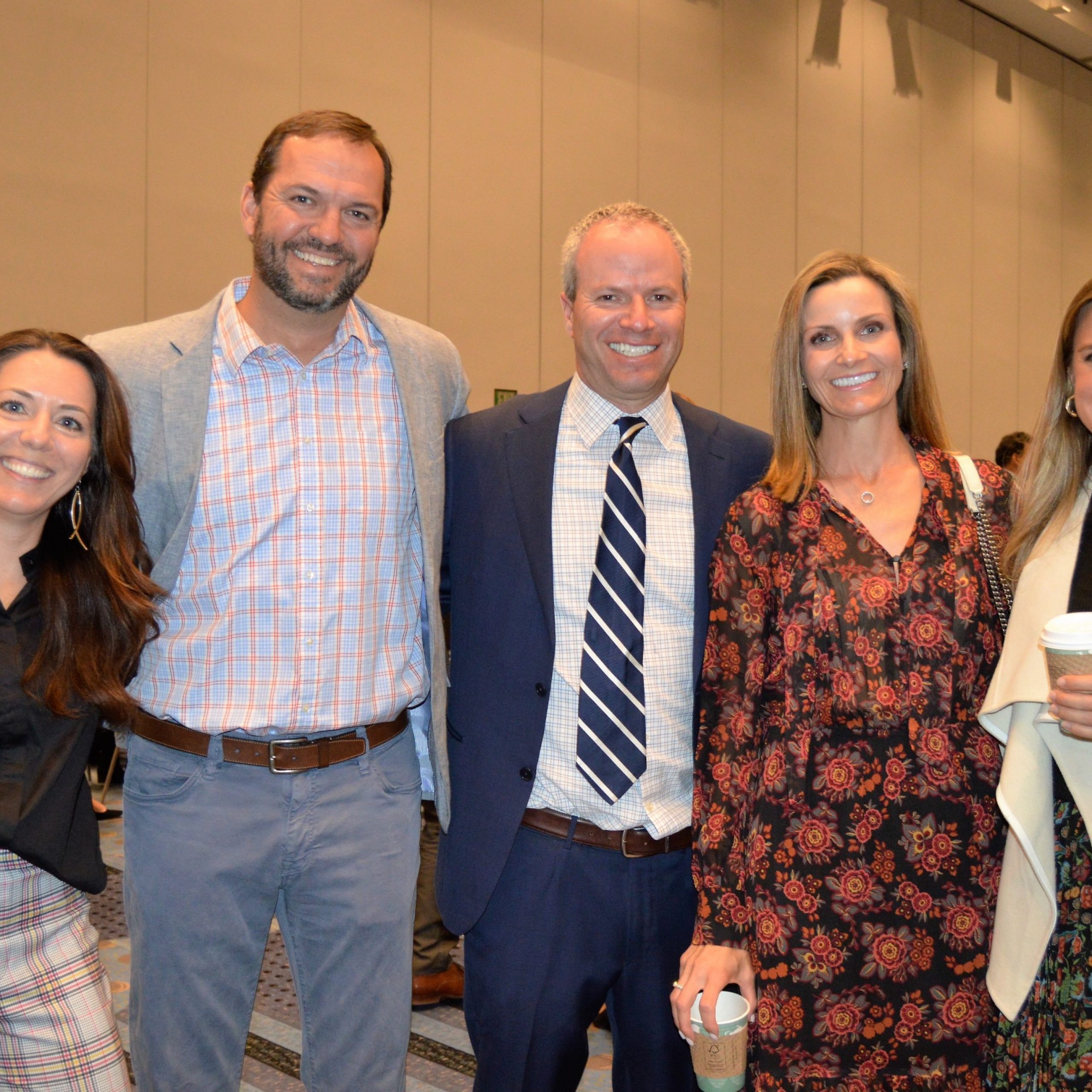 (l to r): Catherine and Peter Ecklund, sponsors David and Anna Asarch ...
