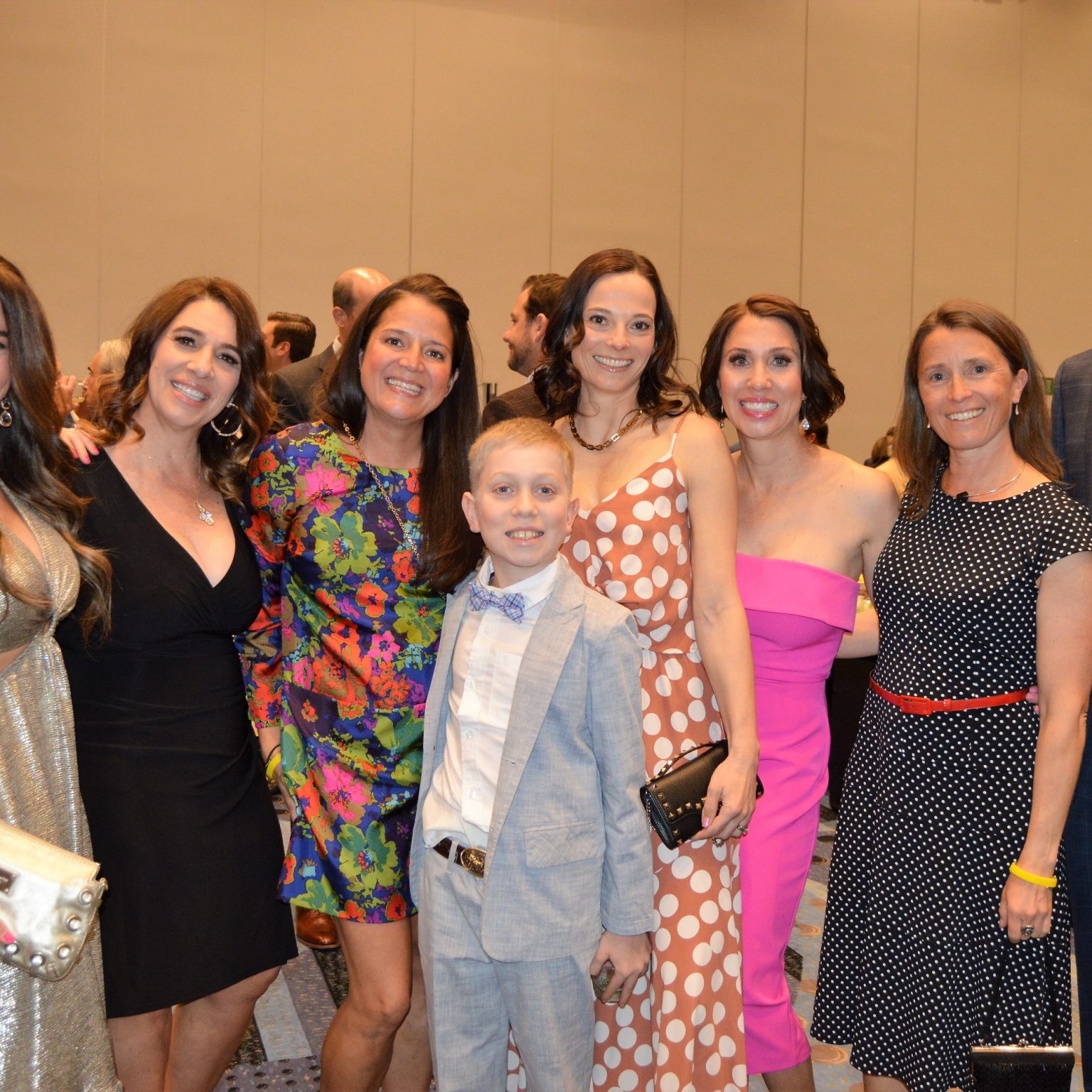 (l to r): Laura and Loren Knaster, Andy Baum, Don and Marilyn Weinhouse