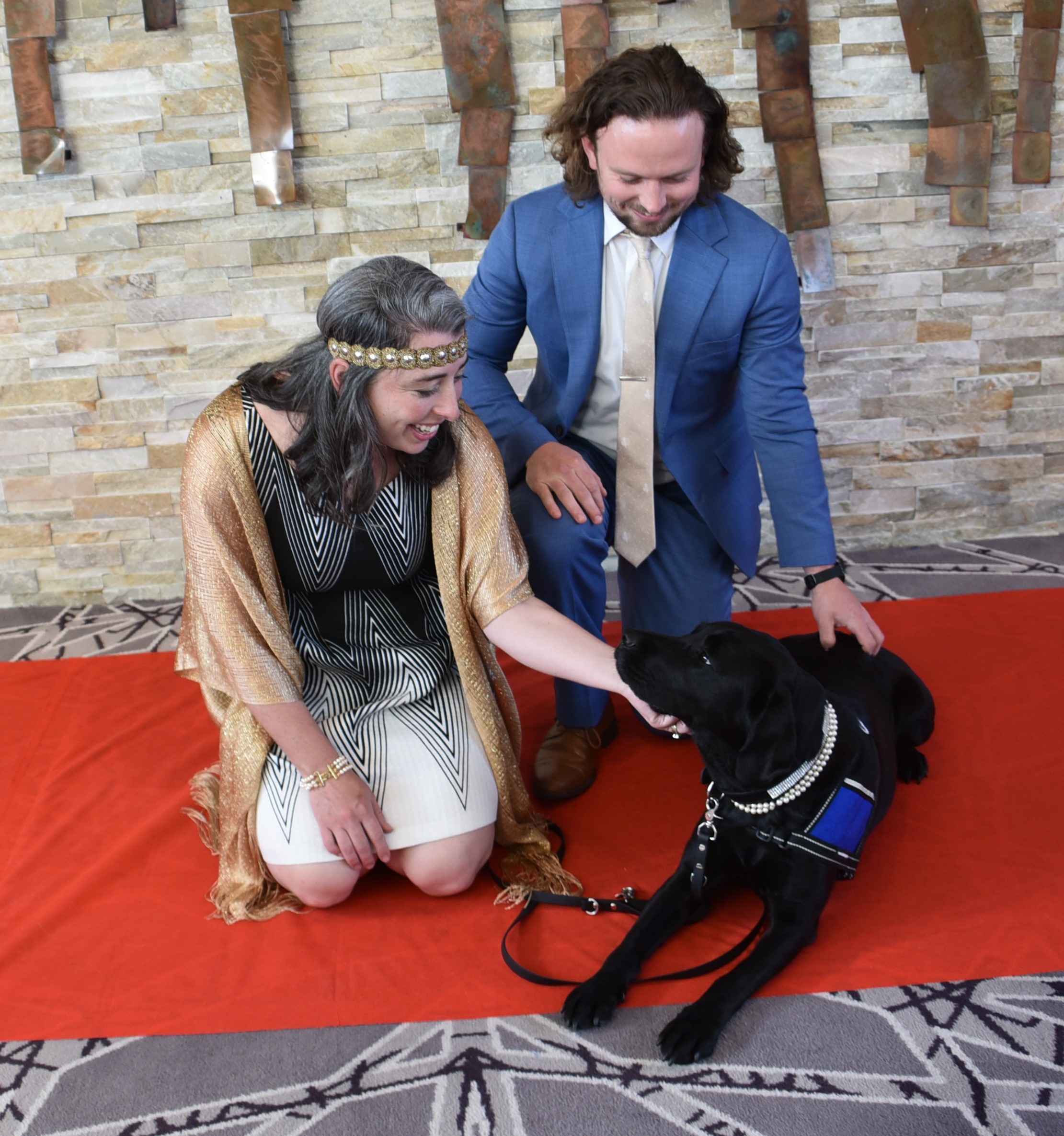 Ariel Stenger and Luke Pesavento