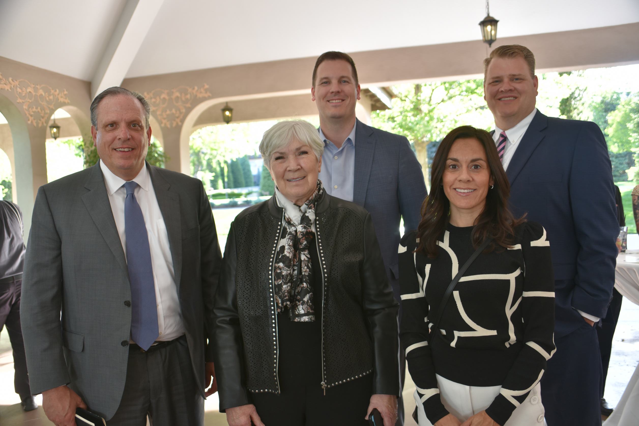 Dean Fitzpatrick, left, honoree Gail Miller, Ian McDonald, Michelle ...