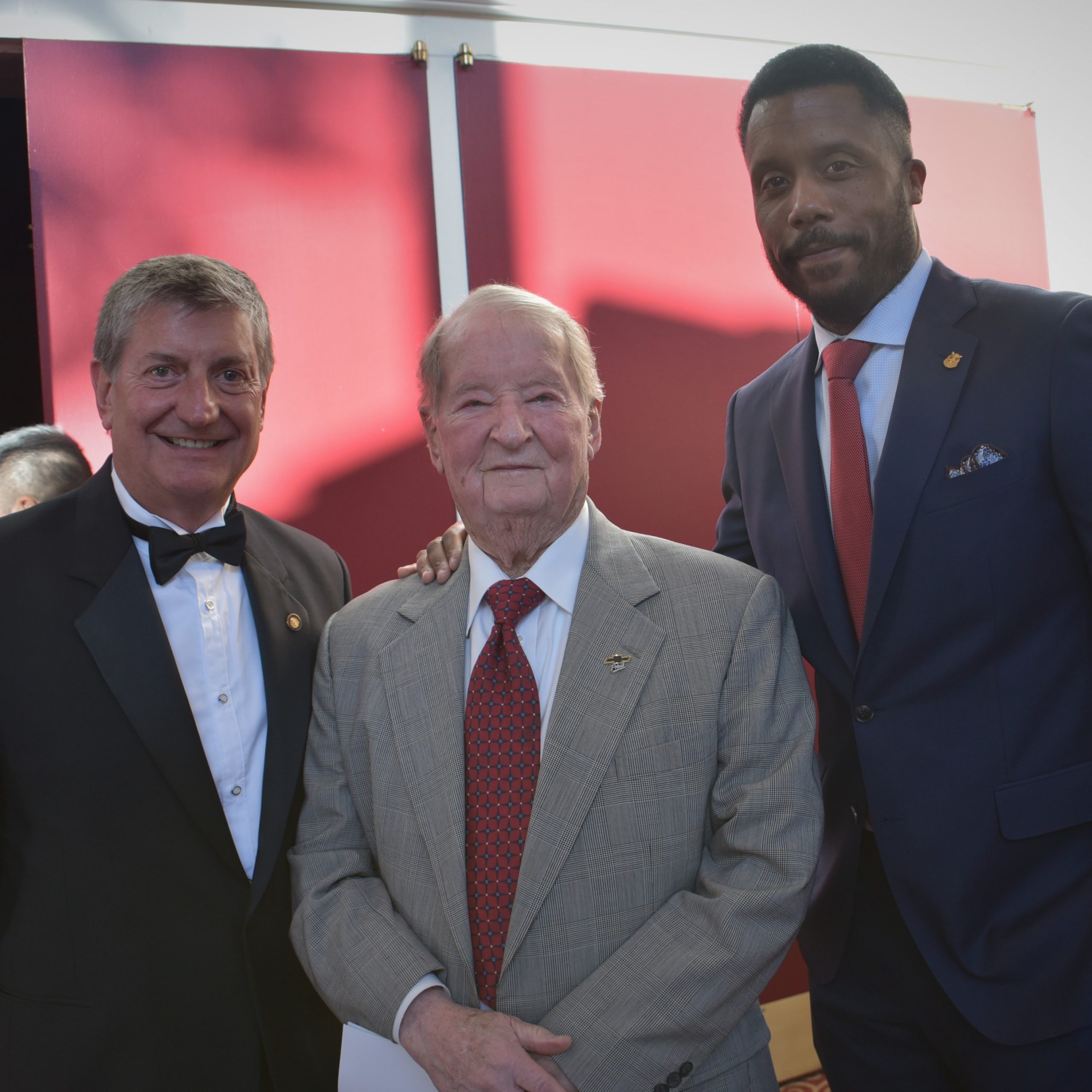 Event Chair Todd Maul, left, honoree AJ Guanella, past Event Chair ...