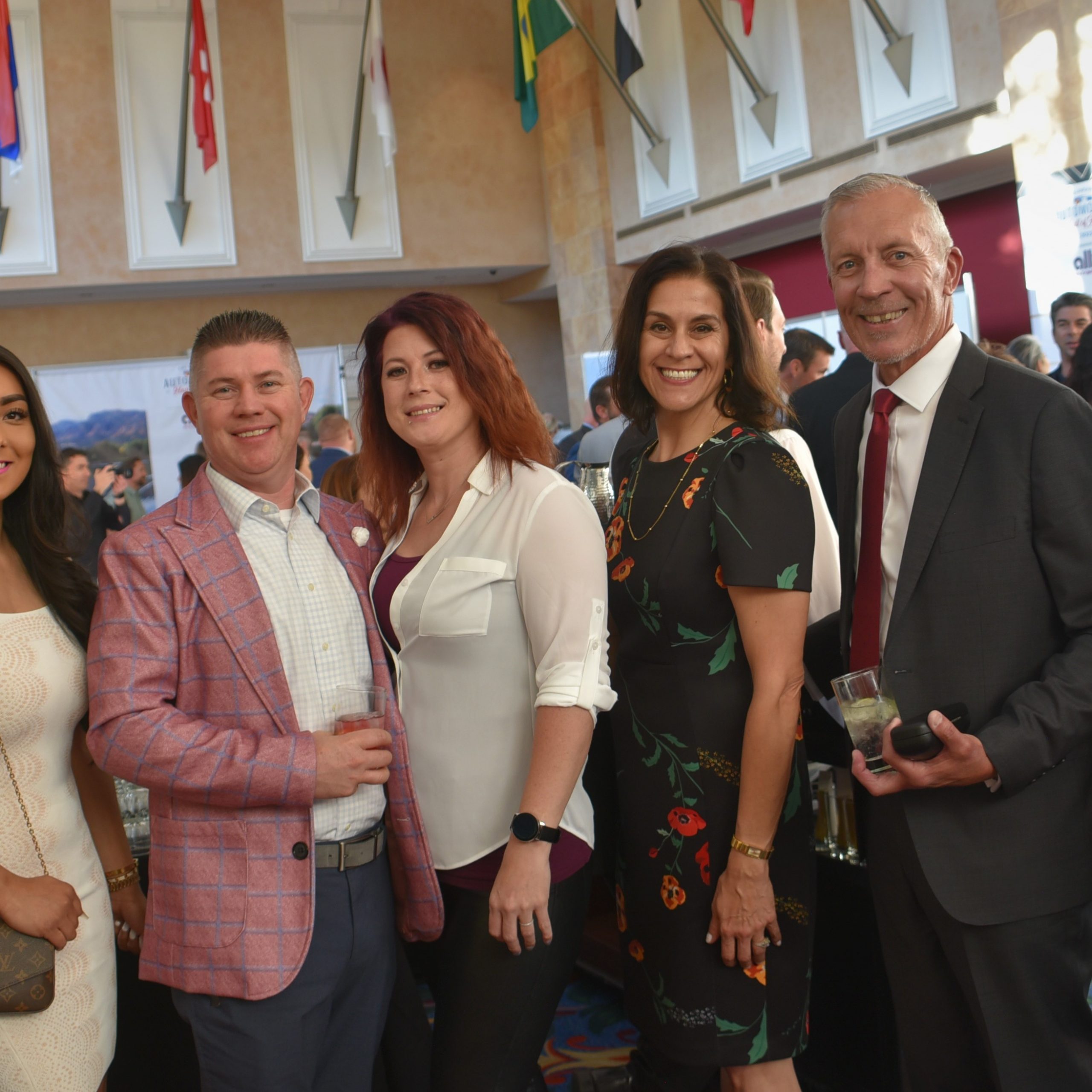 Mike and Kristina Manning, left, Peter and Christina Buckles, Gina ...