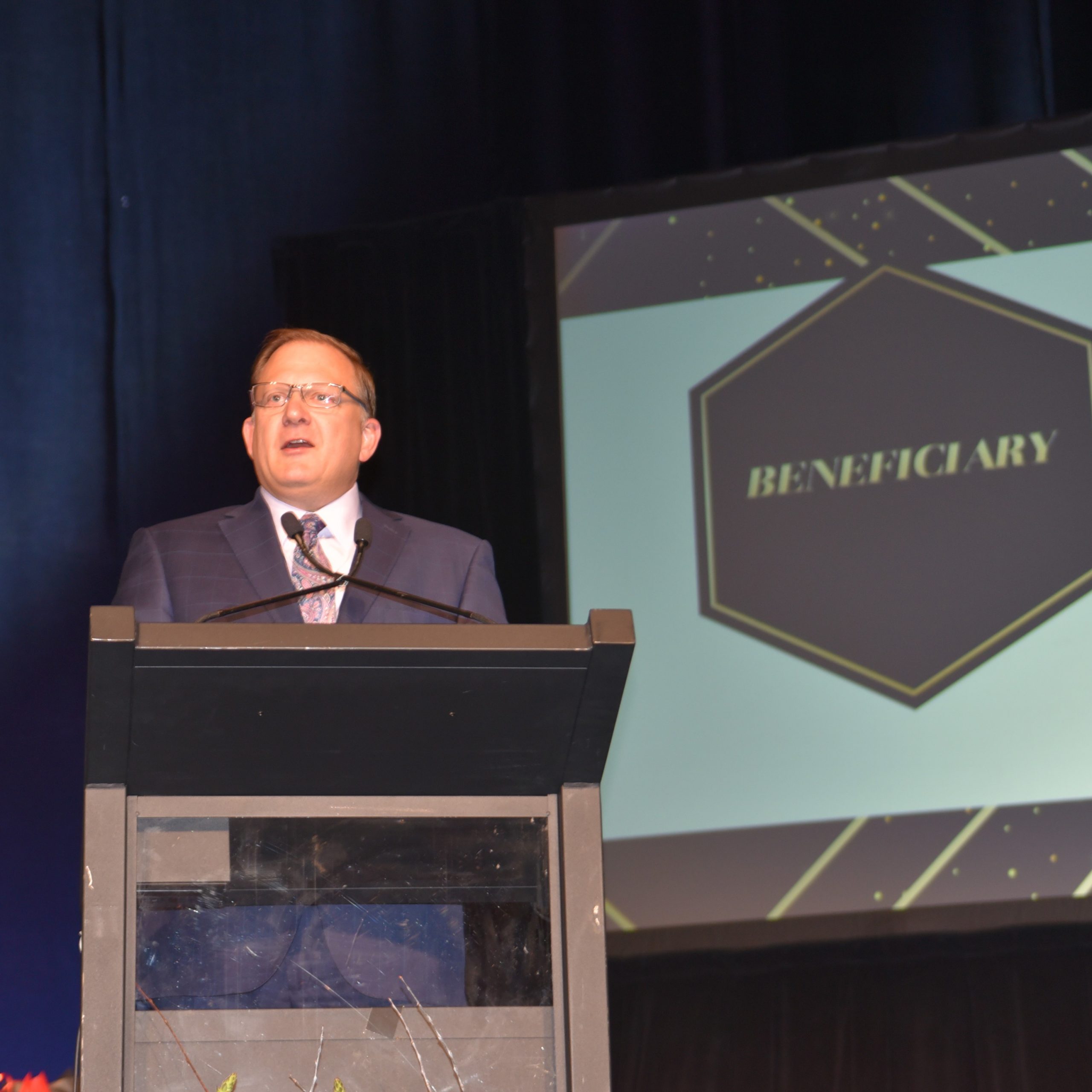 Mark Zeigler from beneficiary Clear the Air Foundation