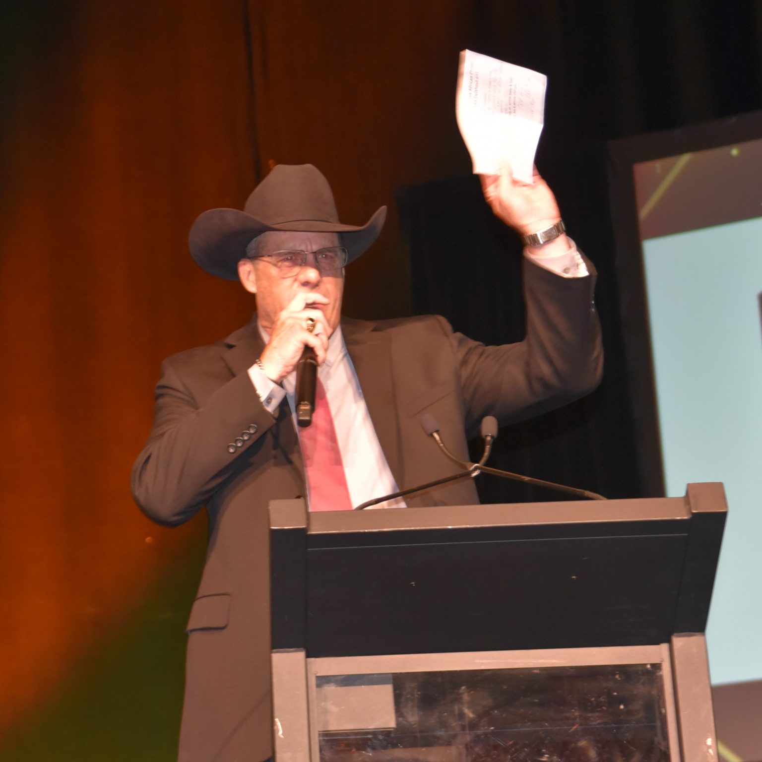 Mark Zeigler from beneficiary Clear the Air Foundation